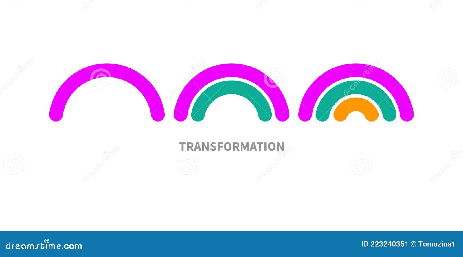 Transform Logo. Symbol of Innovation, Development Stock Vector ...