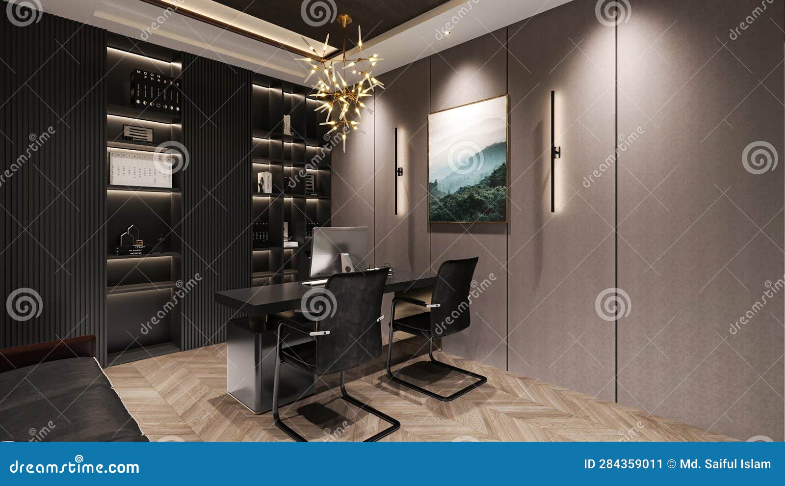 Transform Your Boring Office into a Productive and Inviting Space Stock ...