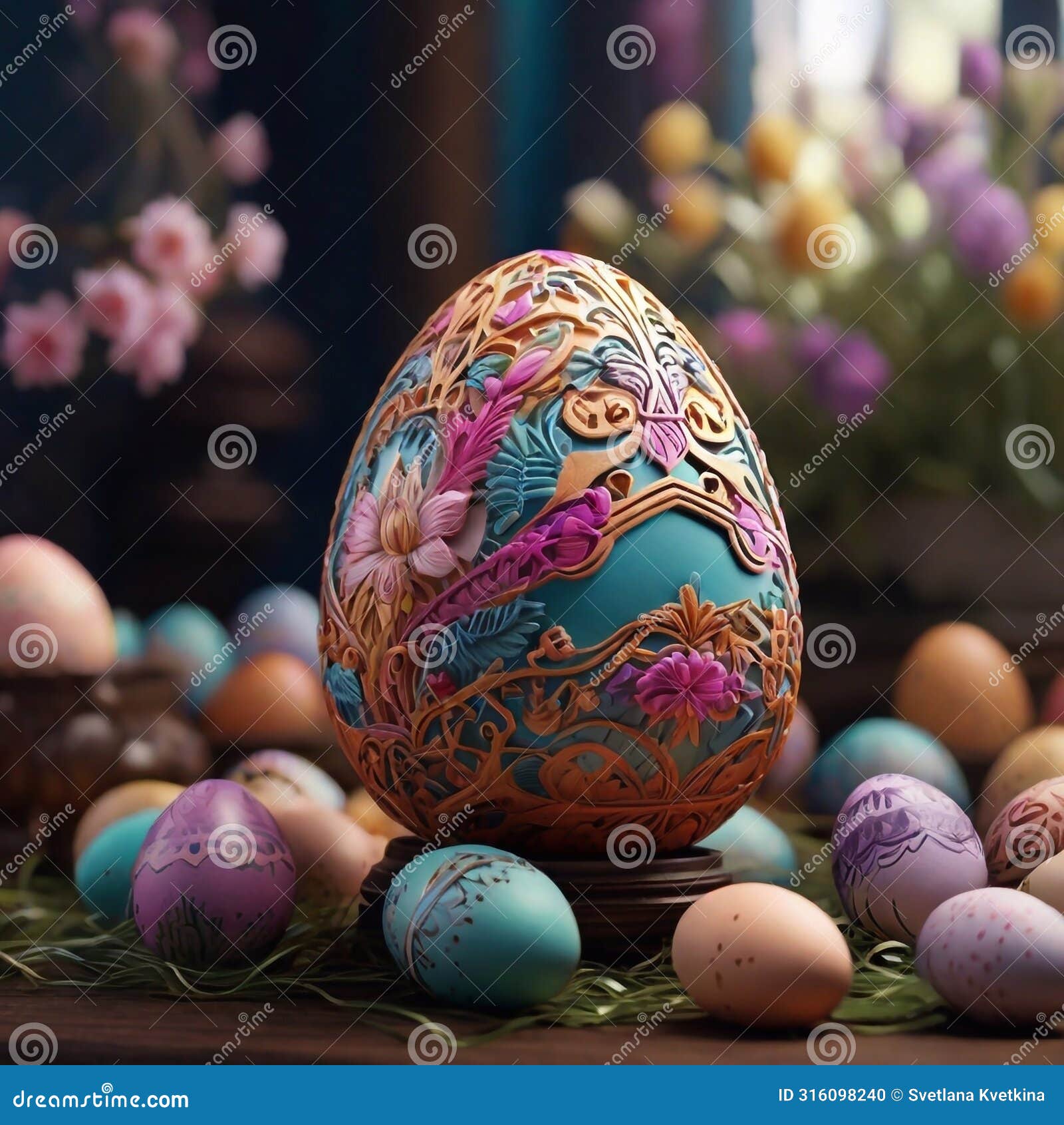 Creates a Diverse Range of Easter Egg Designs, from Traditional To ...