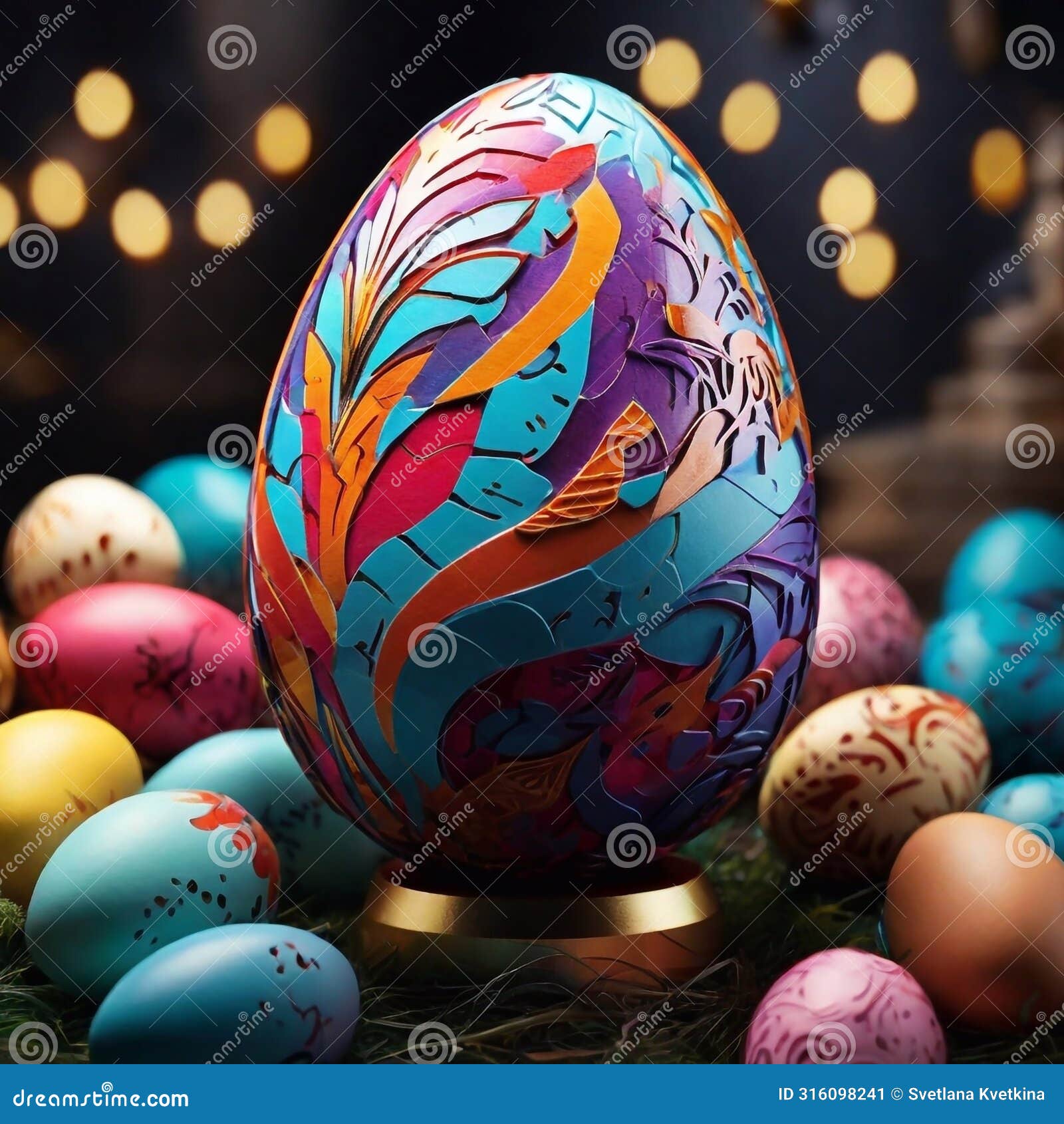 Creates a Diverse Range of Easter Egg Designs, from Traditional To ...