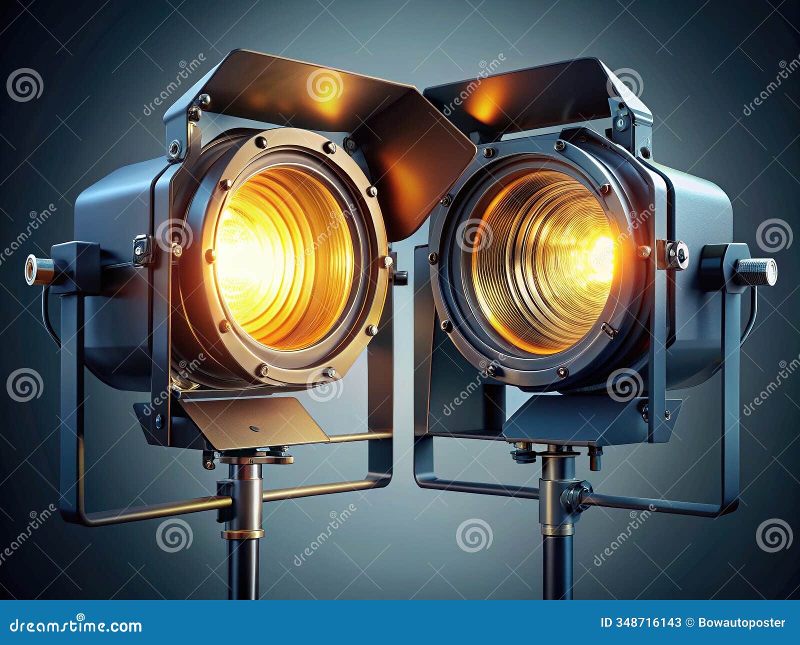 Professional Halogen Spotlights With Fresnel Lenses Versatile Studio ...