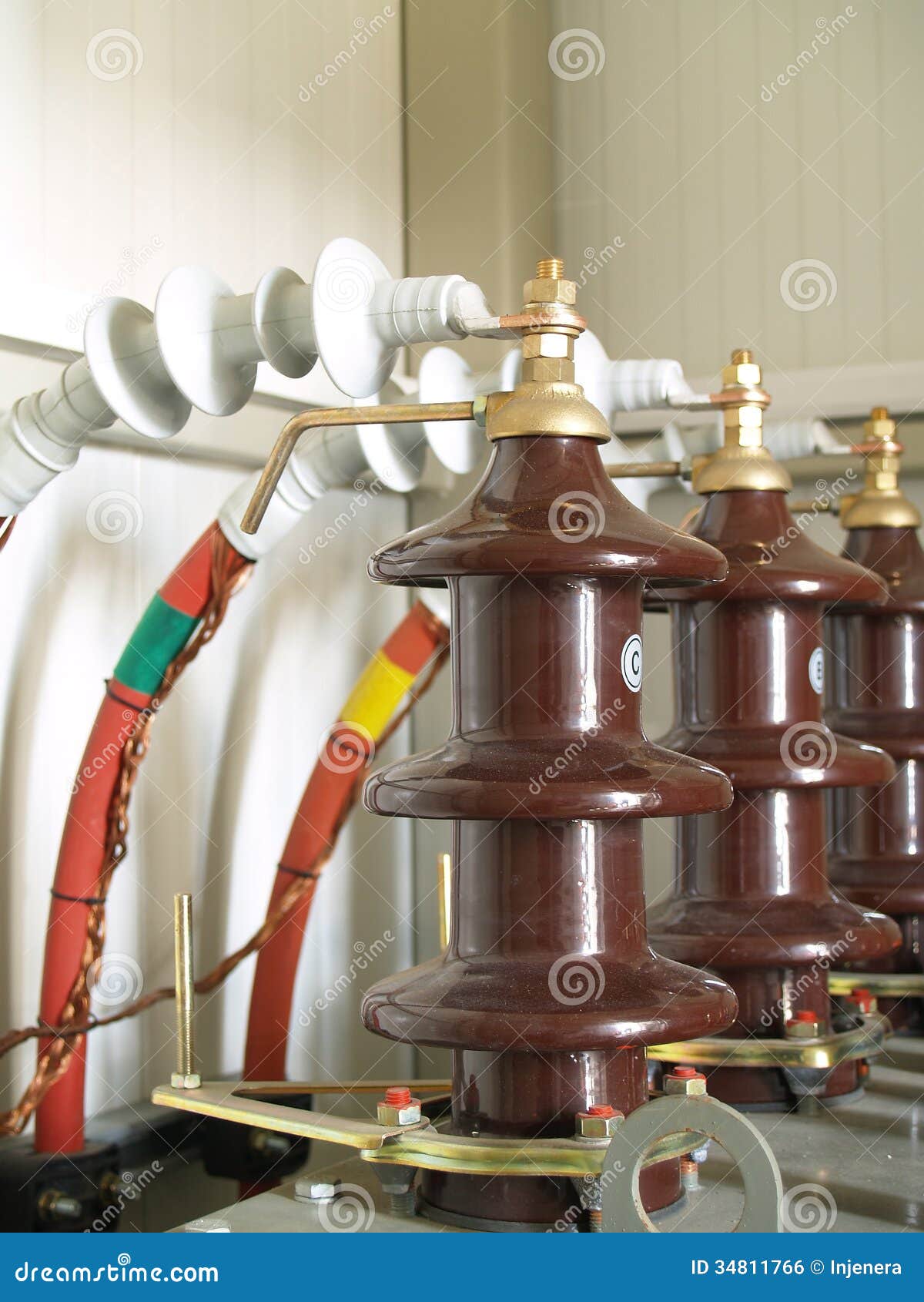 Transformador de poder foto de archivo. Imagen de transformador - 34811766