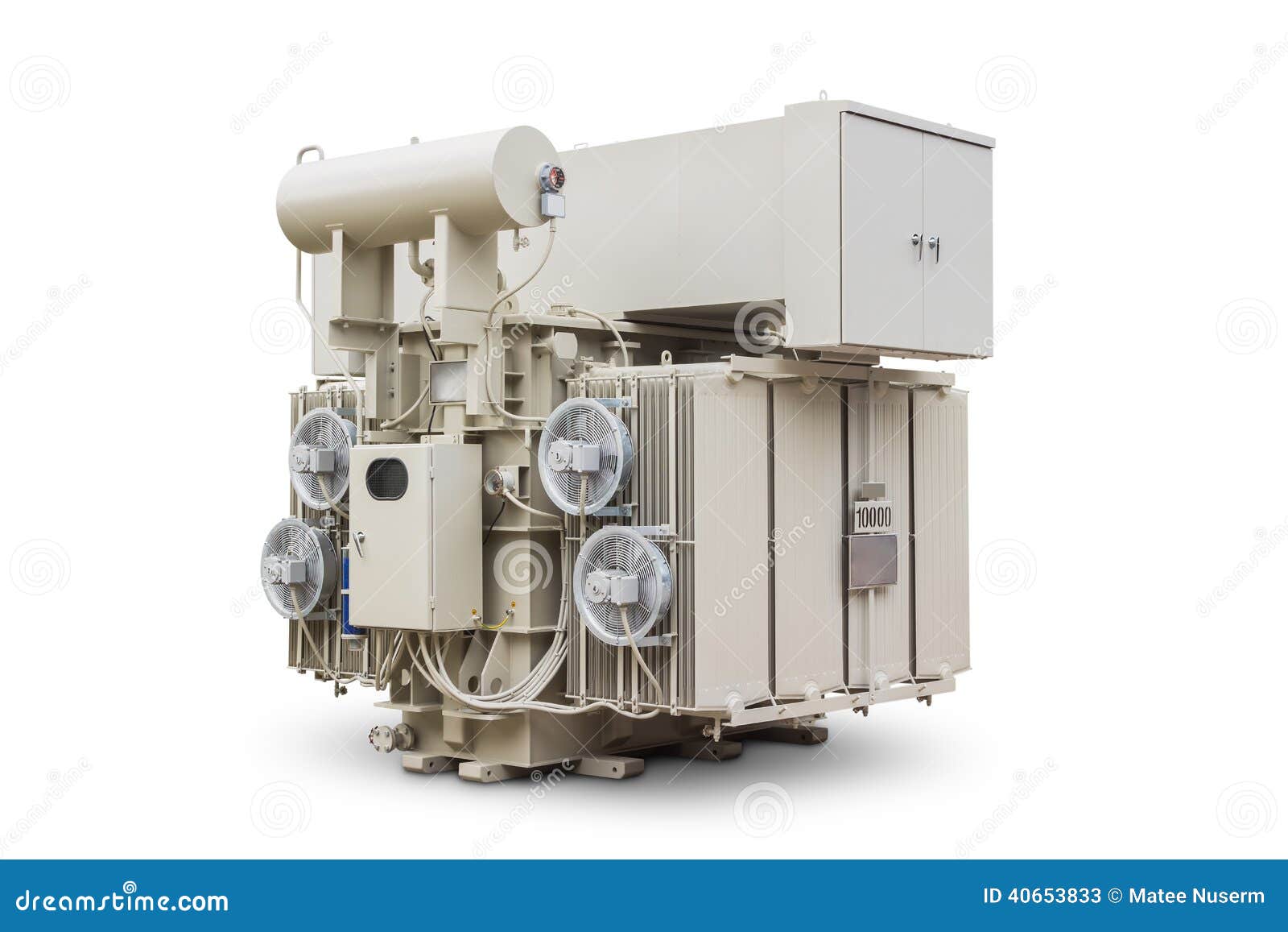 Transformador De Poder Inmerso En Aceite Imagen de archivo - Imagen de ...