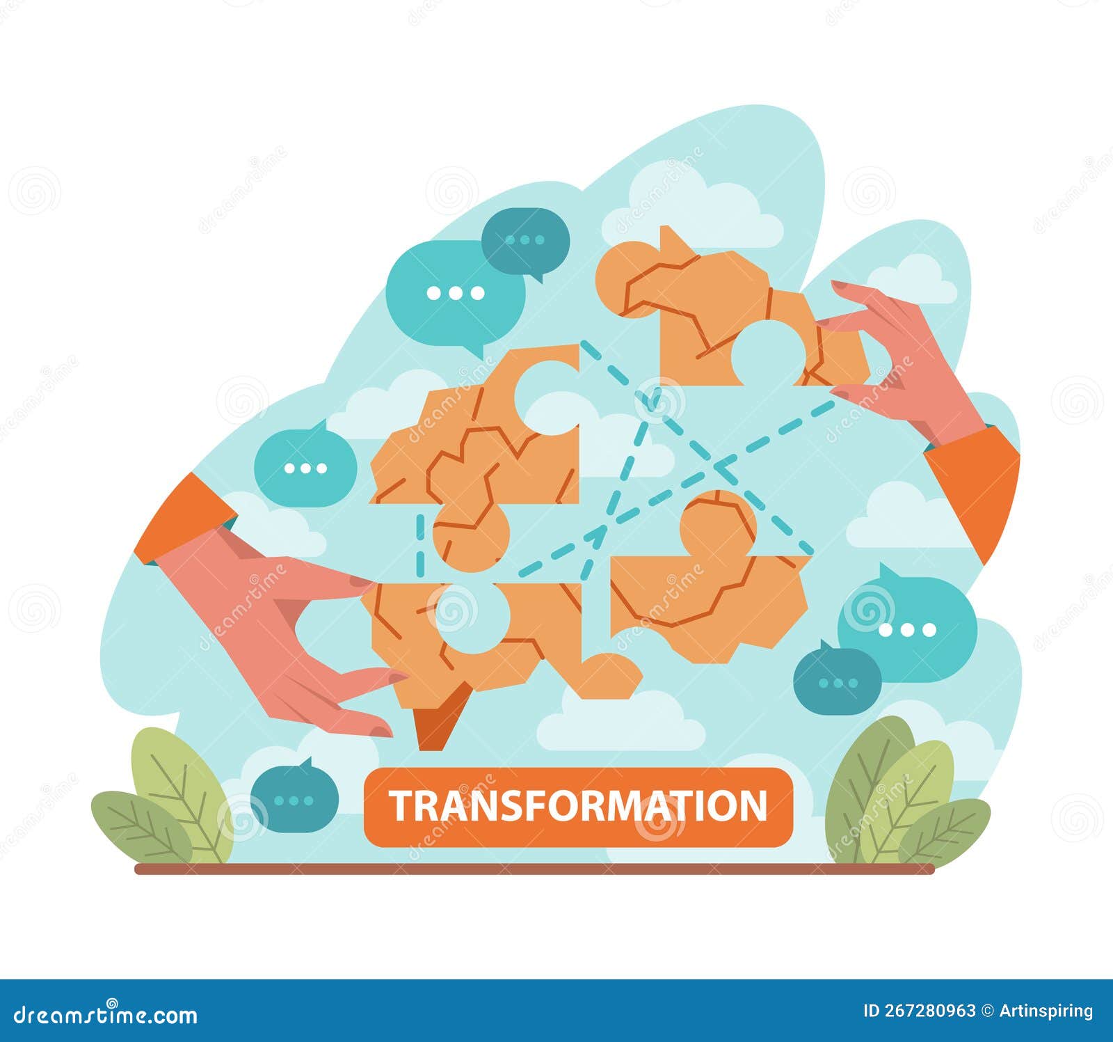 Transformation Concept. Development, Changing and Evolution Towards ...