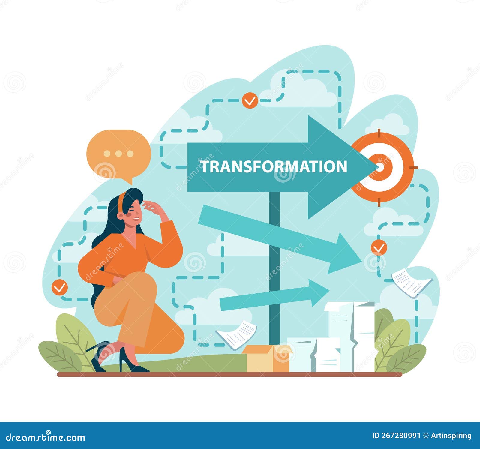 Transformation Concept. Development, Changing and Evolution Towards ...
