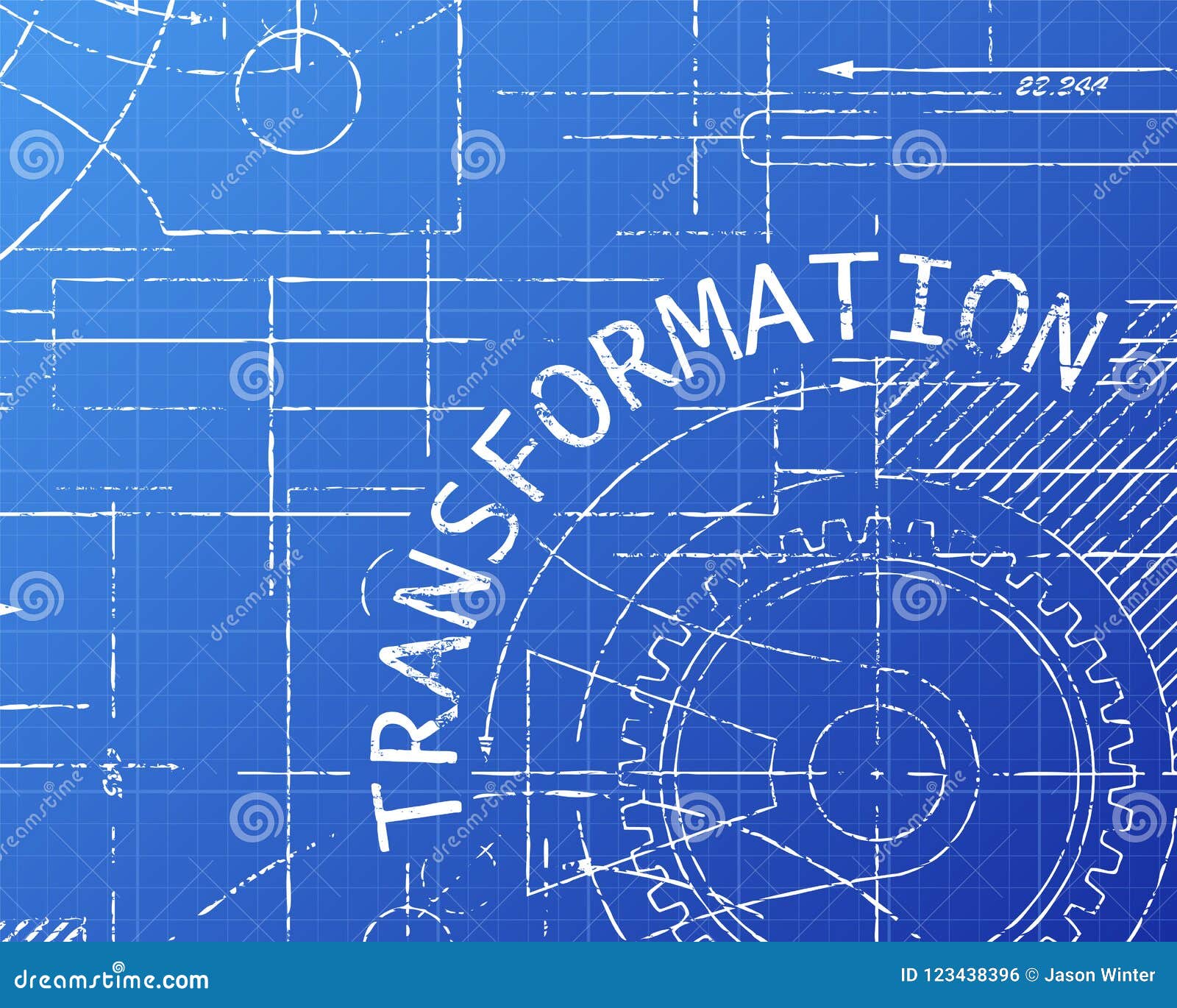 Transformation Blueprint Stock Illustrations – 59 Transformation ...
