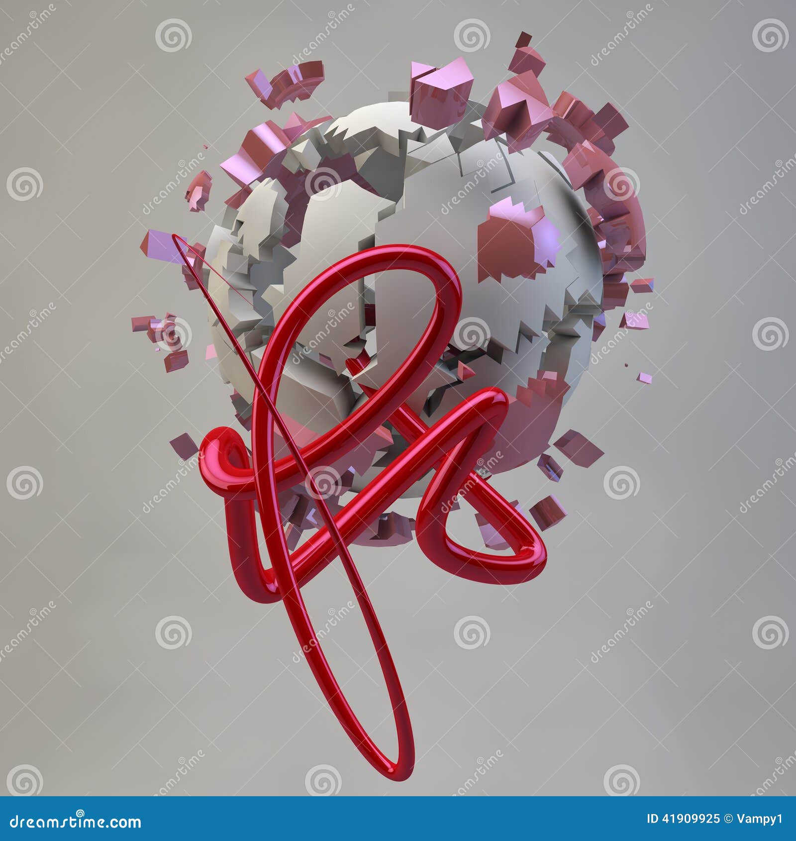 Transformation Theme, Object Stock Illustration - Illustration of shine ...