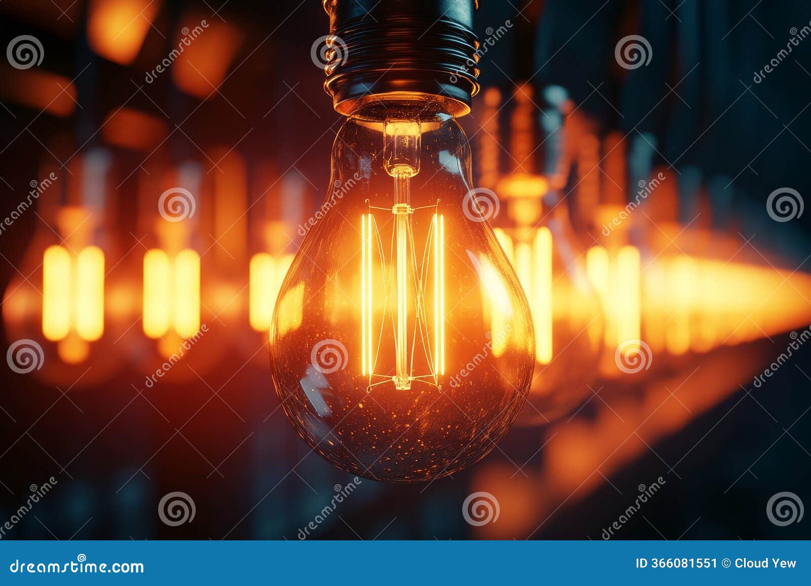 Transformative Lighting Revolution With AI Technology Concepts Royalty ...