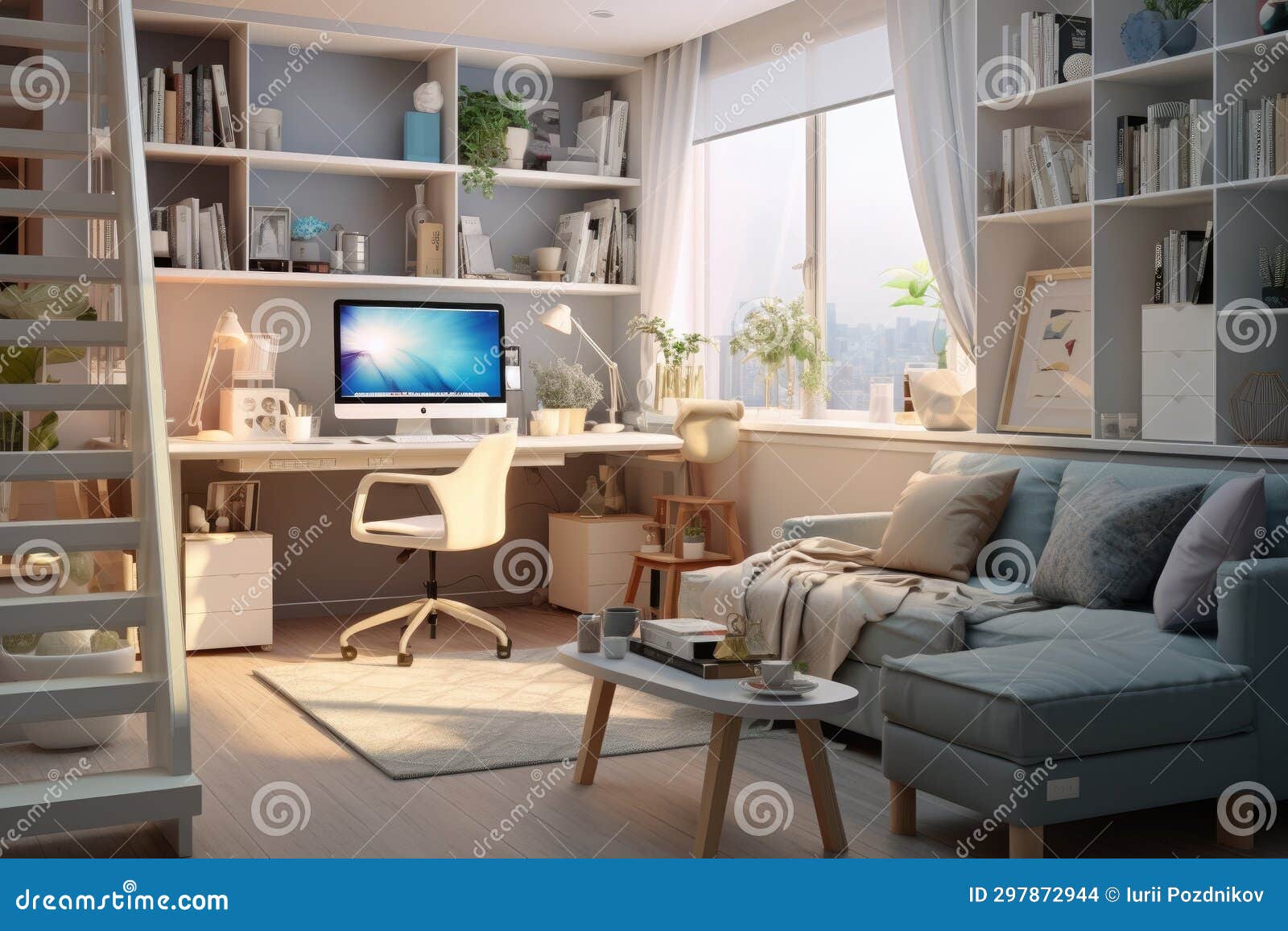 Transformed Micro-Spaces and Basements into Cozy Home Offices for ...