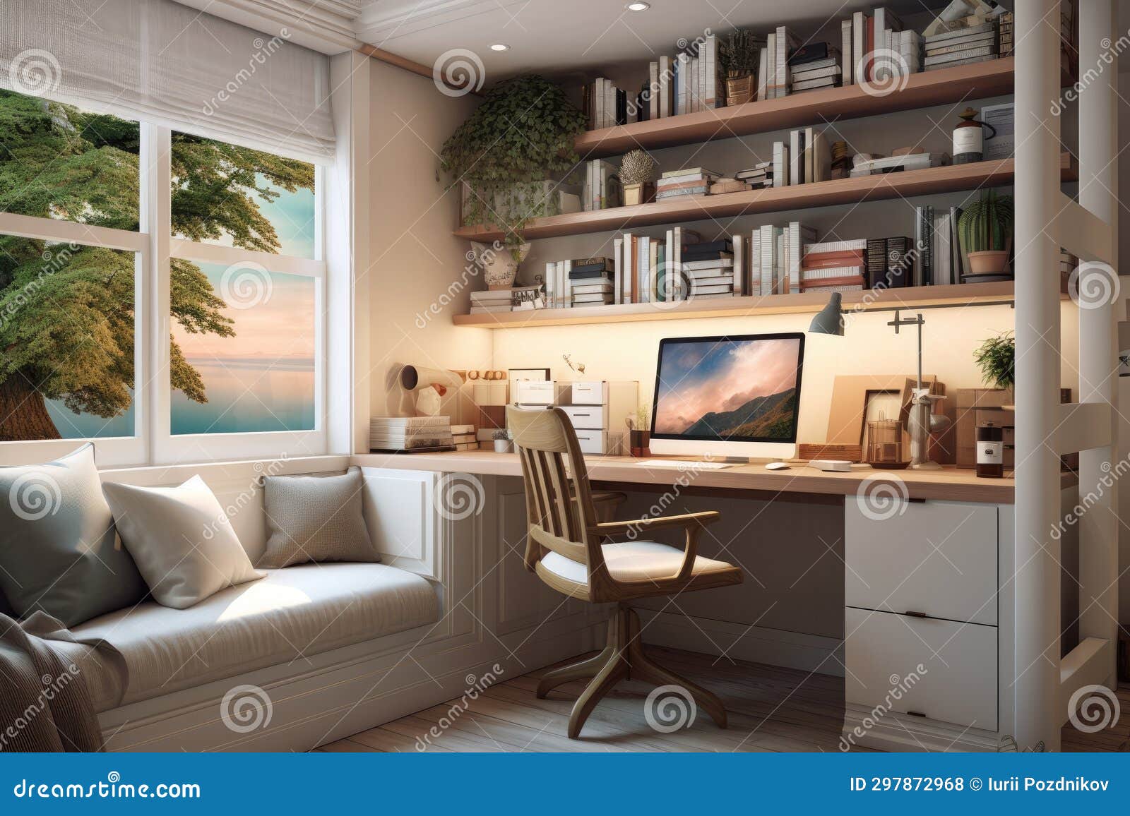 Transformed Micro-Spaces and Basements into Cozy Home Offices for ...