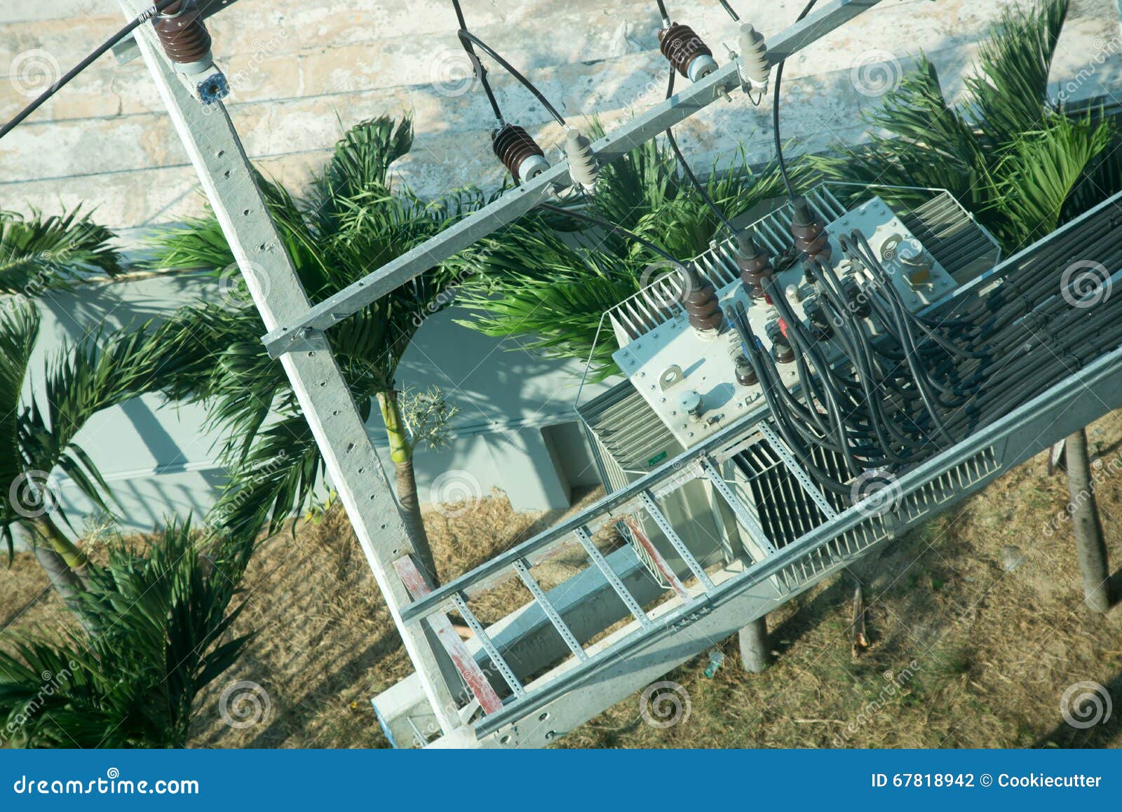 Transformer Big Place Industry Stock Photo - Image of energy ...