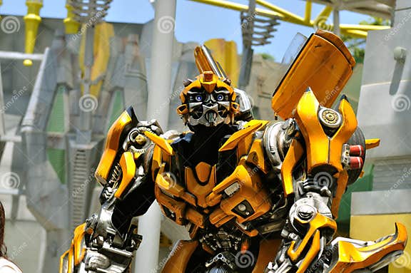Transformer Bumble bee editorial image. Image of figure - 24506540