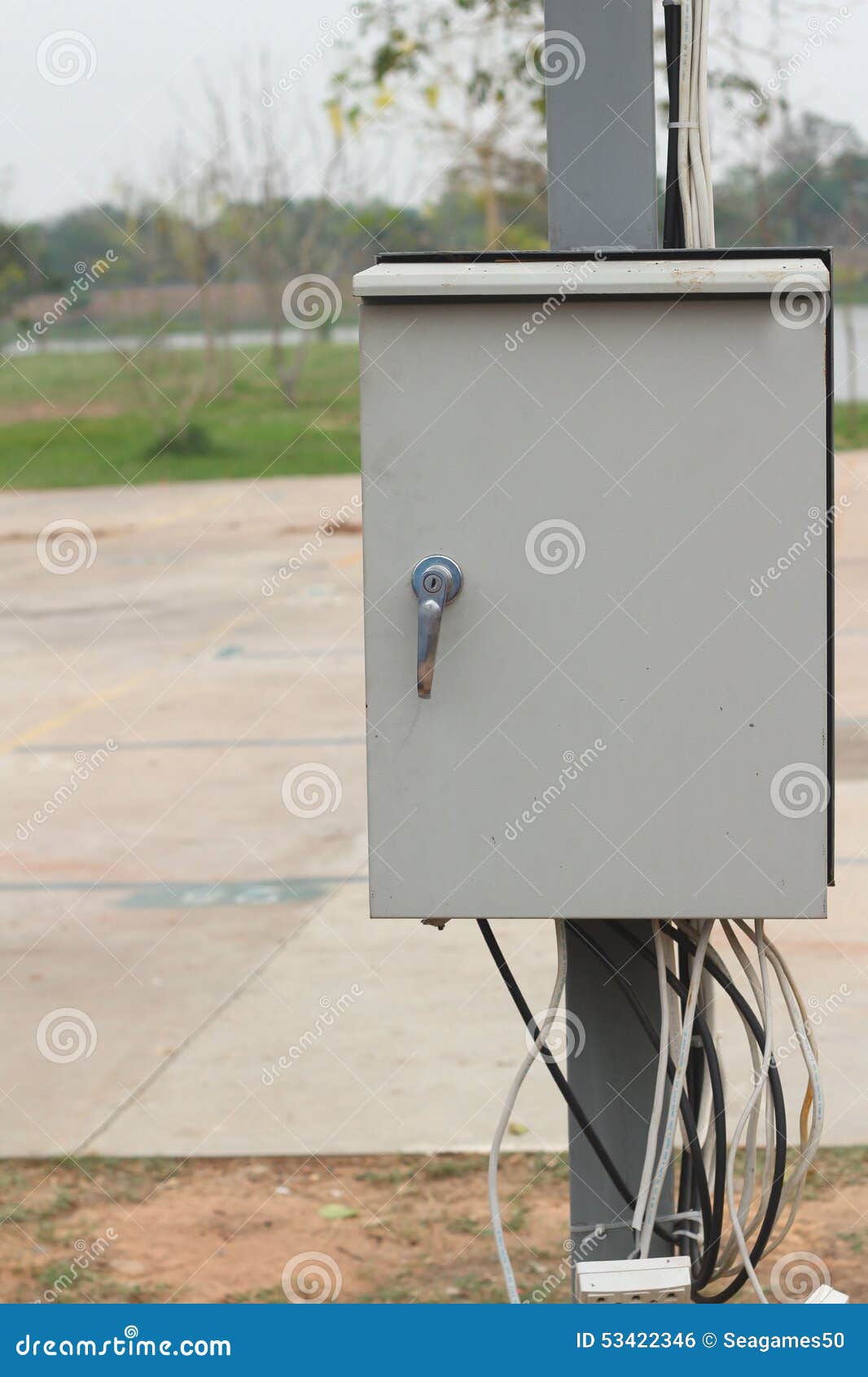 Transformer Cabinet For Electricity Change. Outdoor Electric Control ...