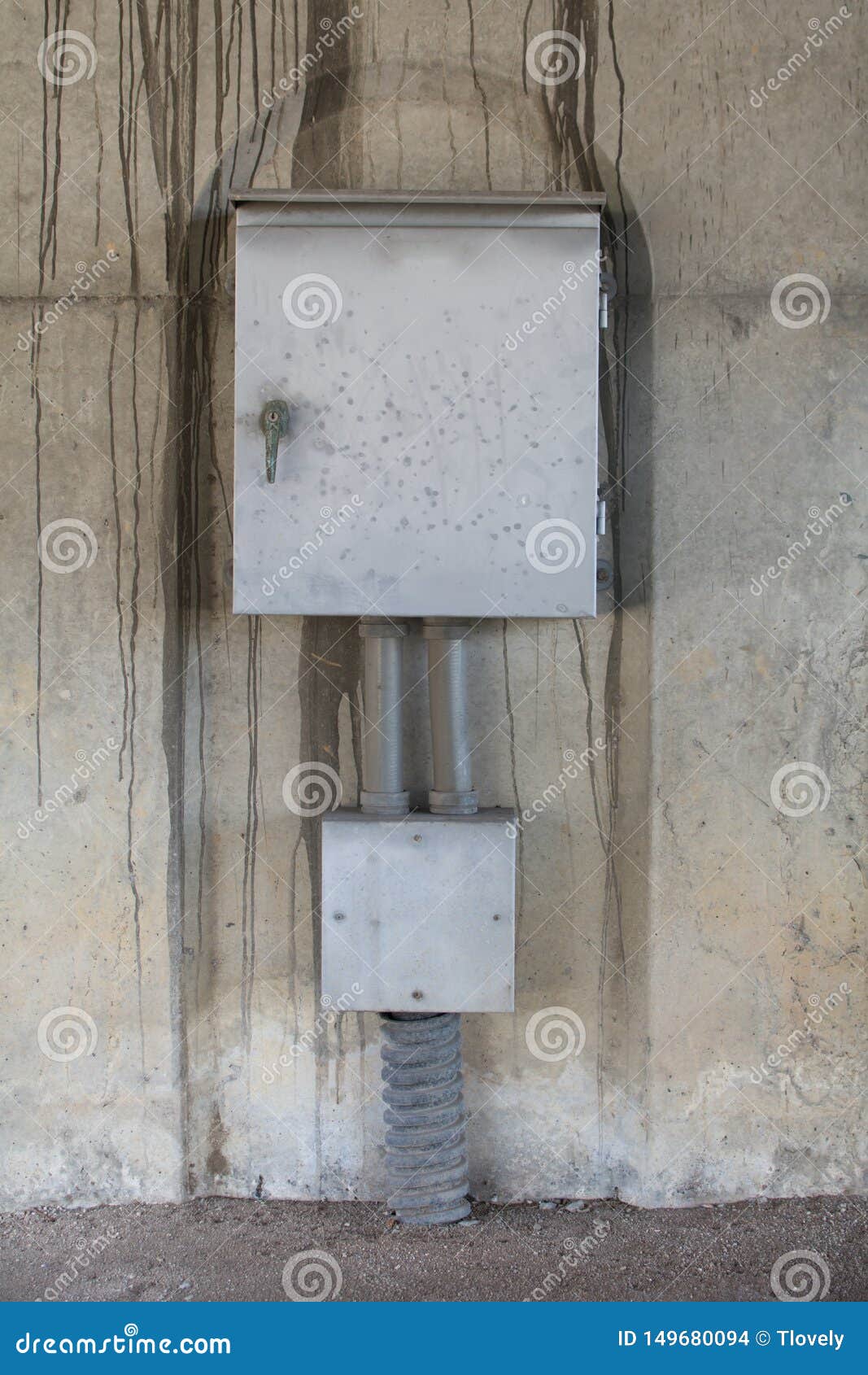 The Transformer Cabinet, Outdoor Electric Control Box Stock Photo ...
