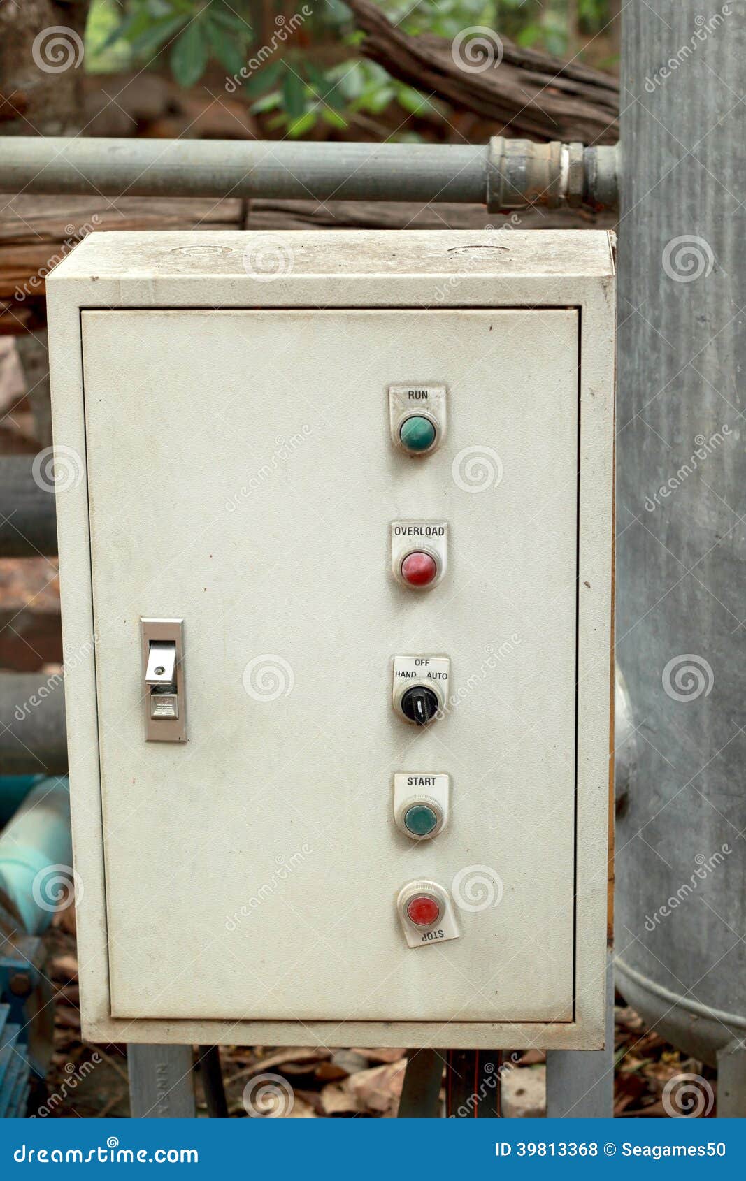Transformer Cabinet, Outdoor Electric Control Box Stock Photo - Image ...