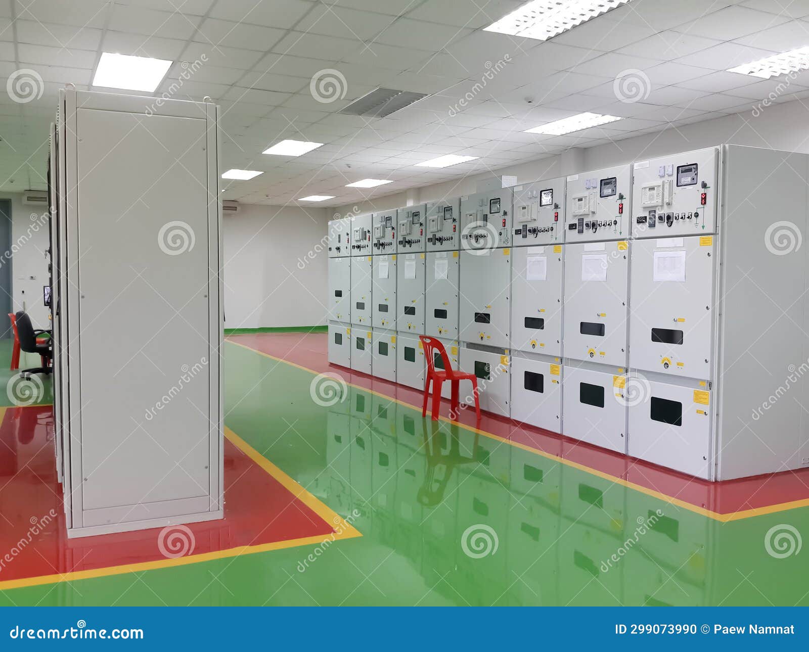 Transformer Control Cabinet Stock Photo - Image of industrial, plant ...