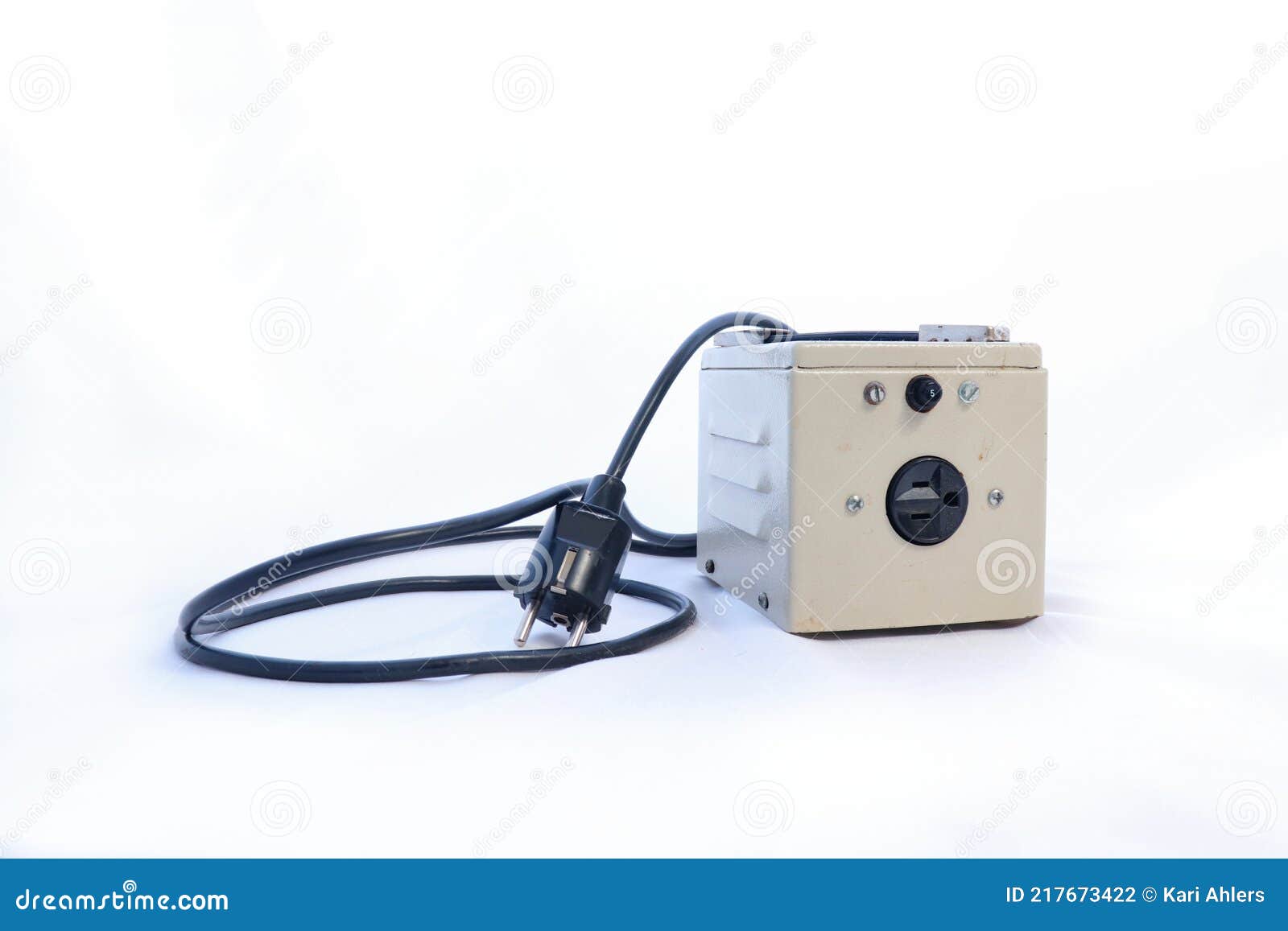 Transformer, Converter, or Voltage Adapter Stock Photo - Image of ...