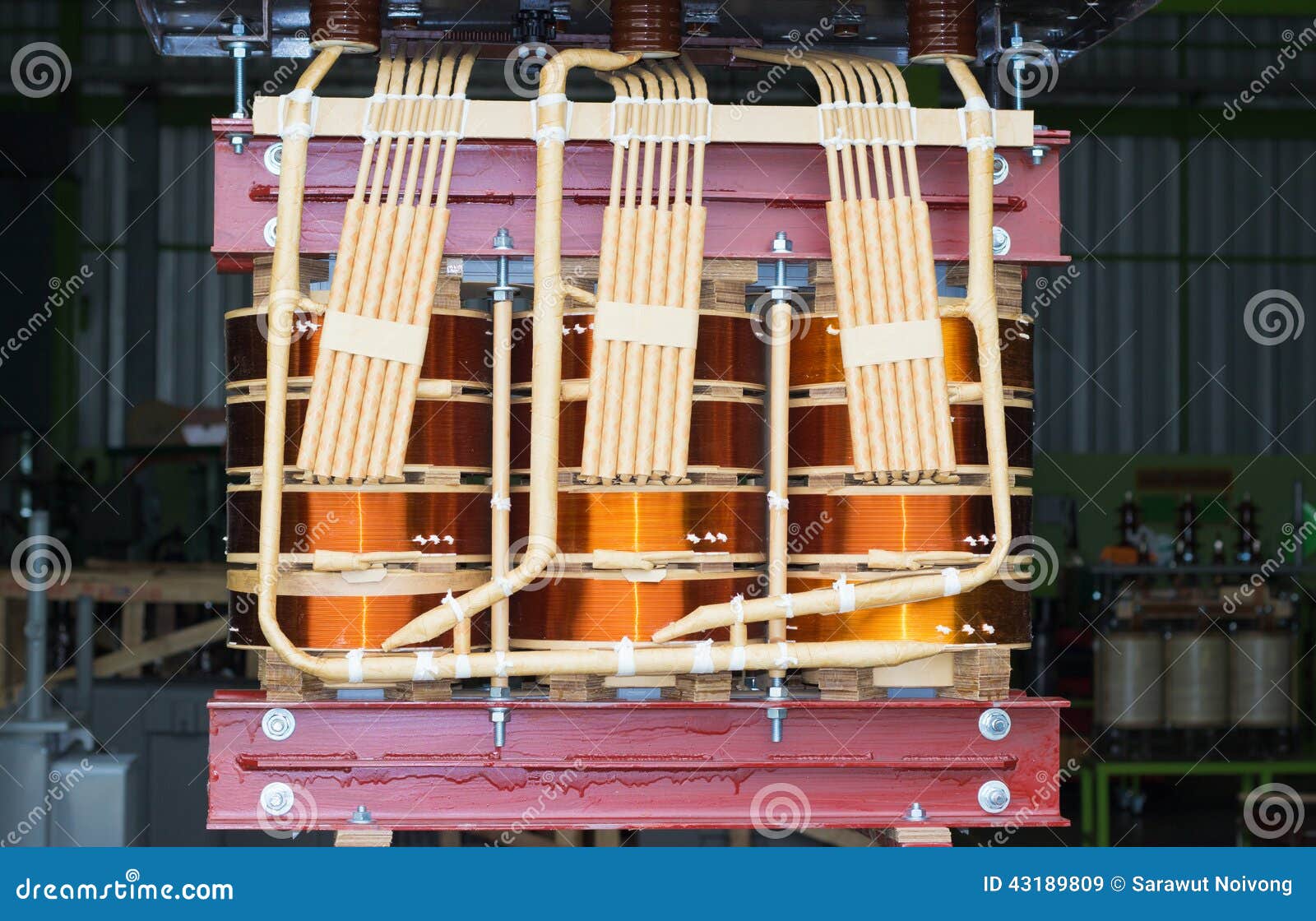 Transformer stock image. Image of powerlines, coper, electric - 43189809