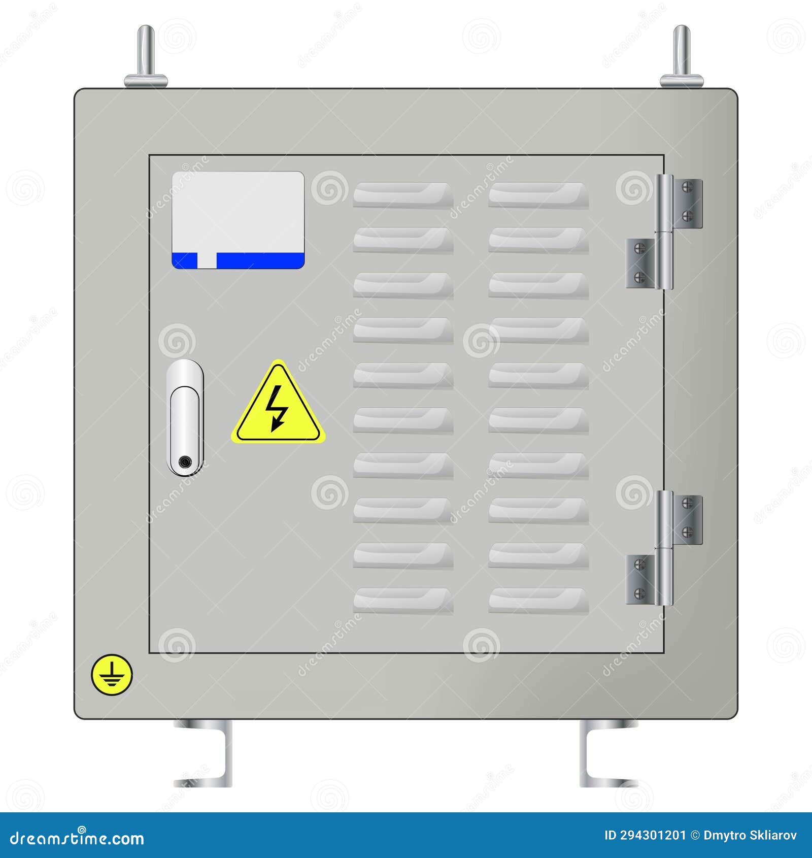 Transformer Electrical Box. Fuse Box. Power Switch Panel. Electrical ...