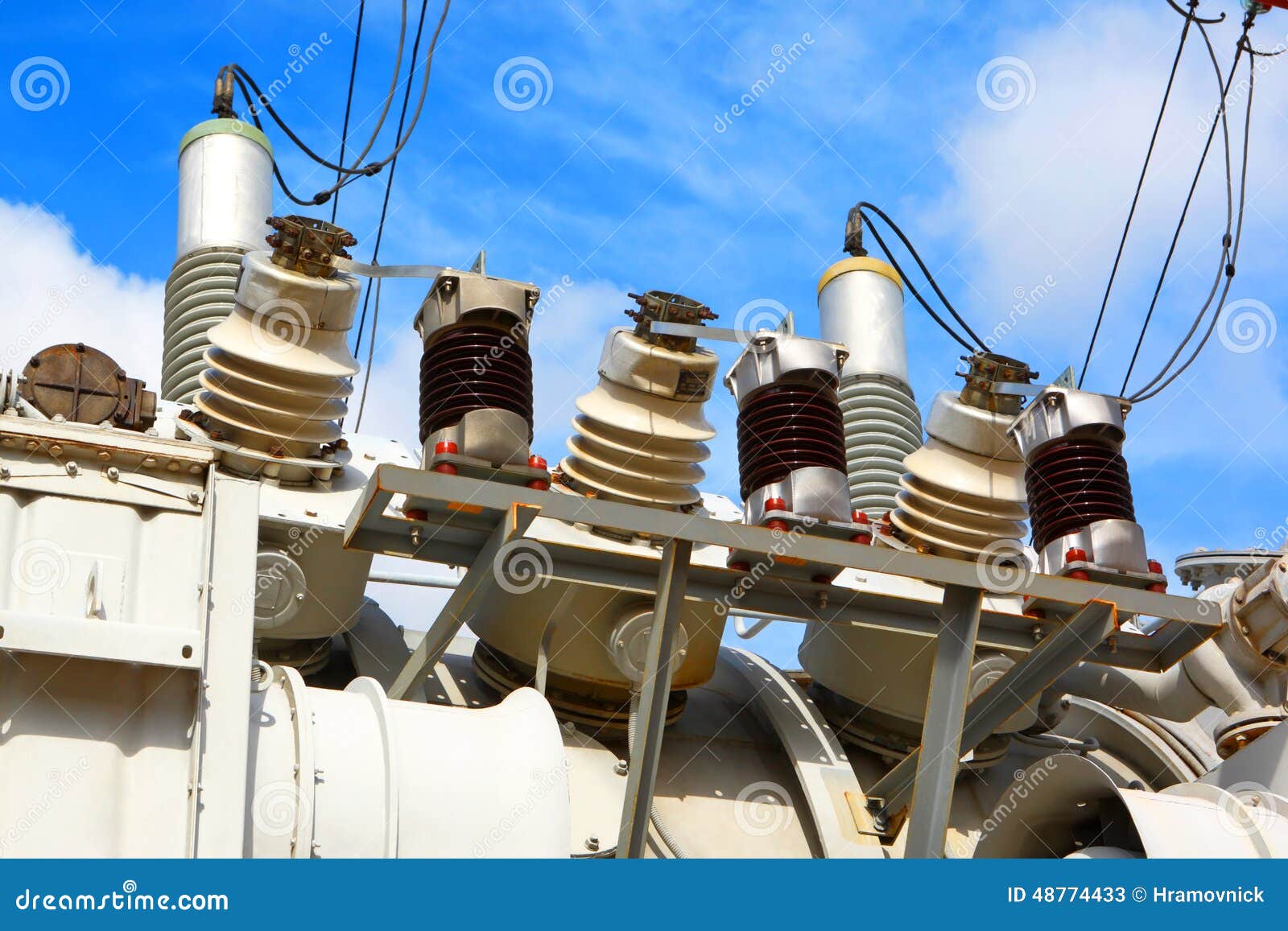 Transformer High-voltage Electric. Stock Image - Image of transformer ...