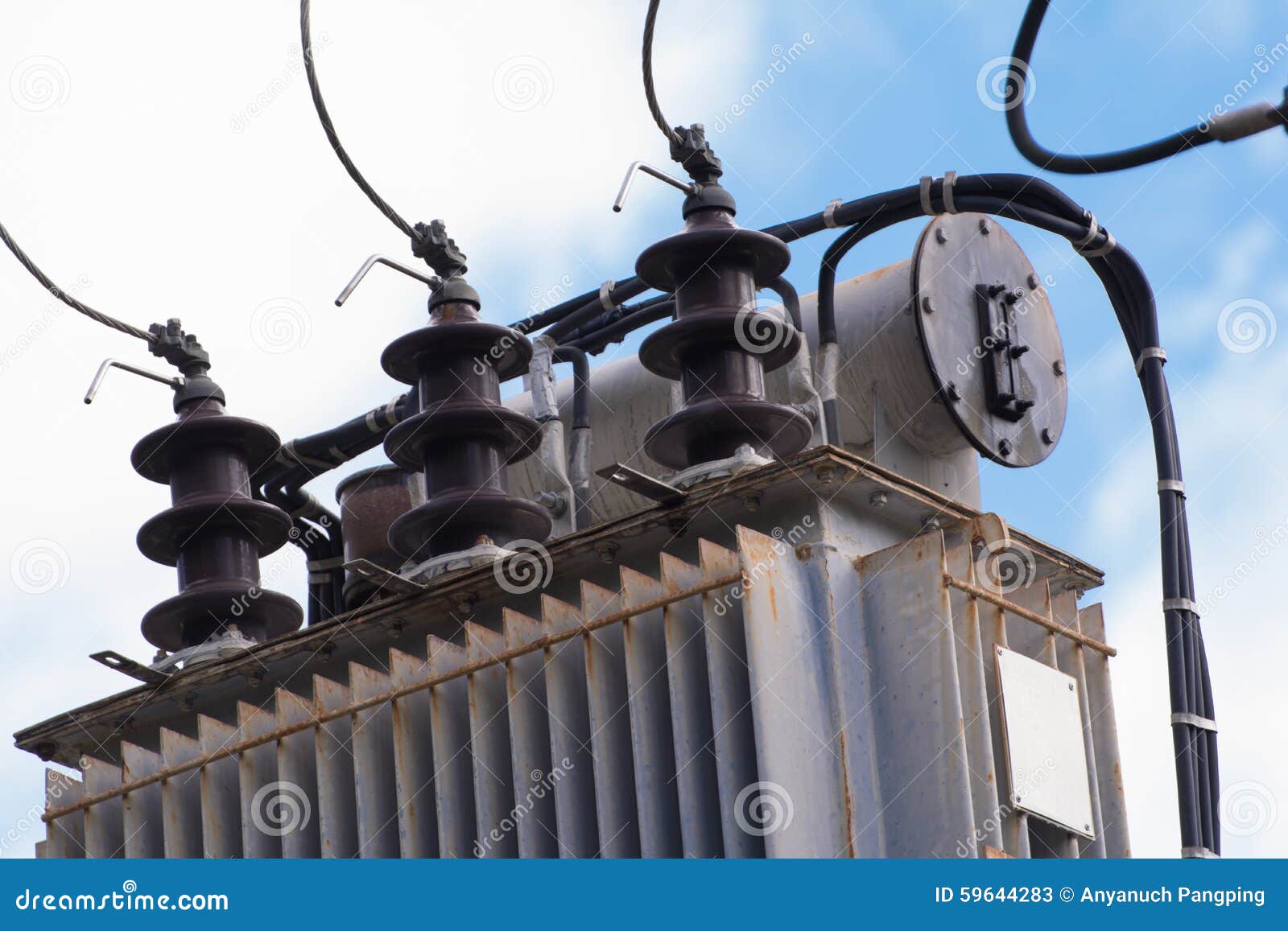 Transformer stock image. Image of components, building - 59644283