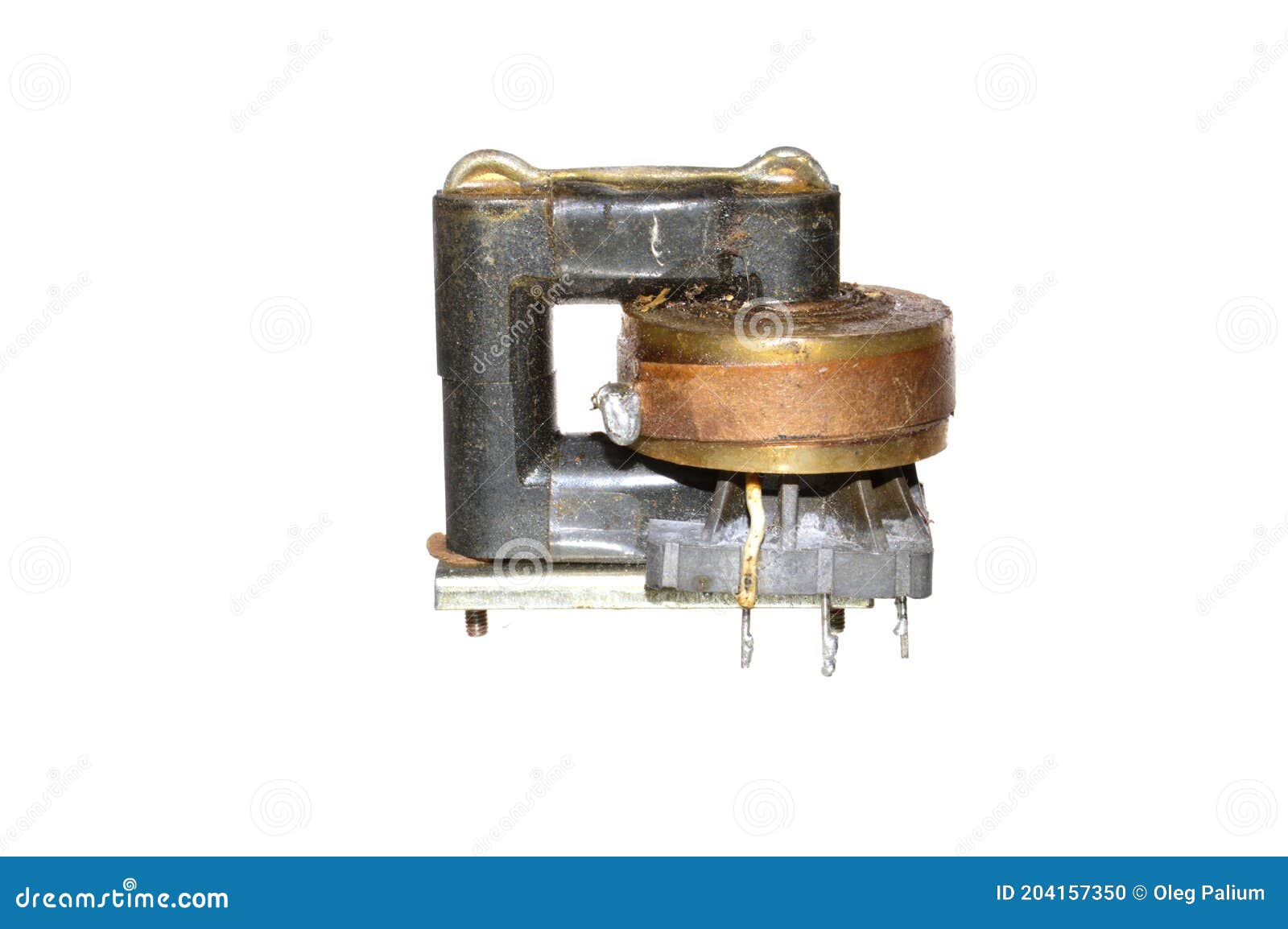 Transformer Isolated on White Background Stock Photo - Image of power ...