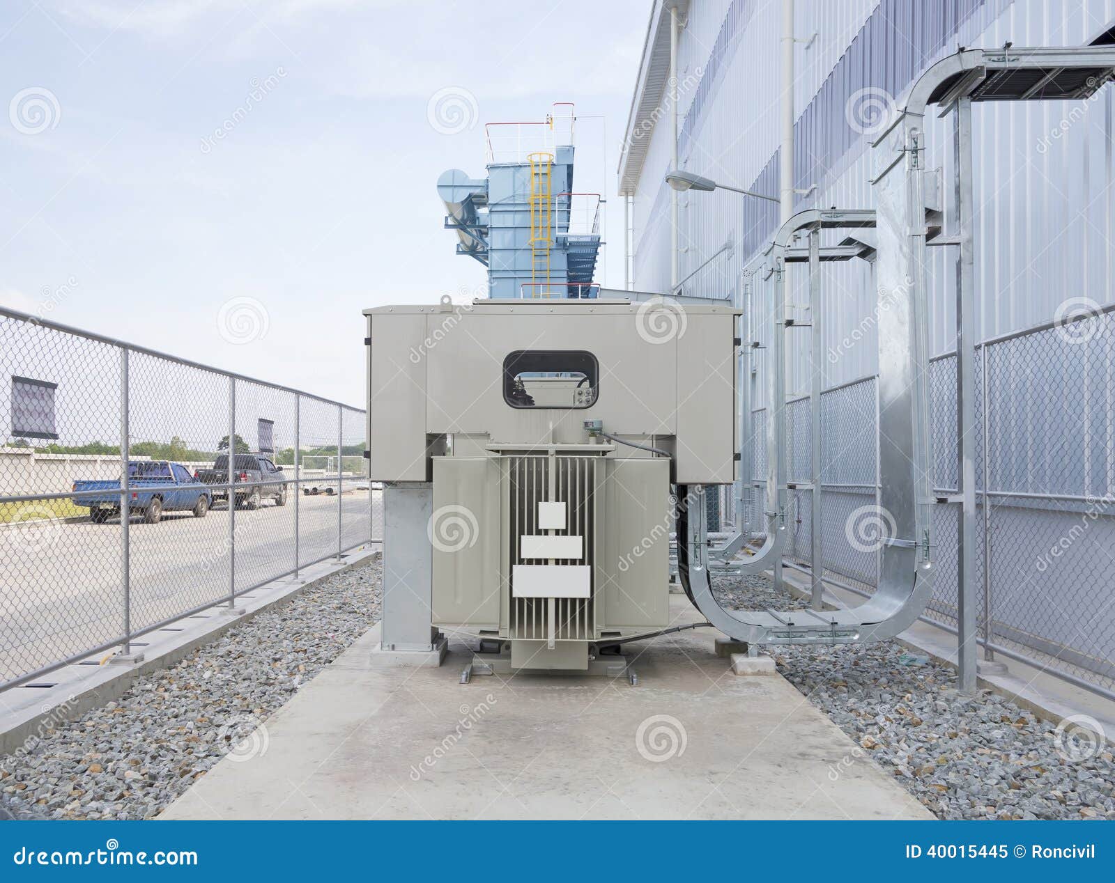 Transformer stock image. Image of blue, powerline, circuit - 40015445