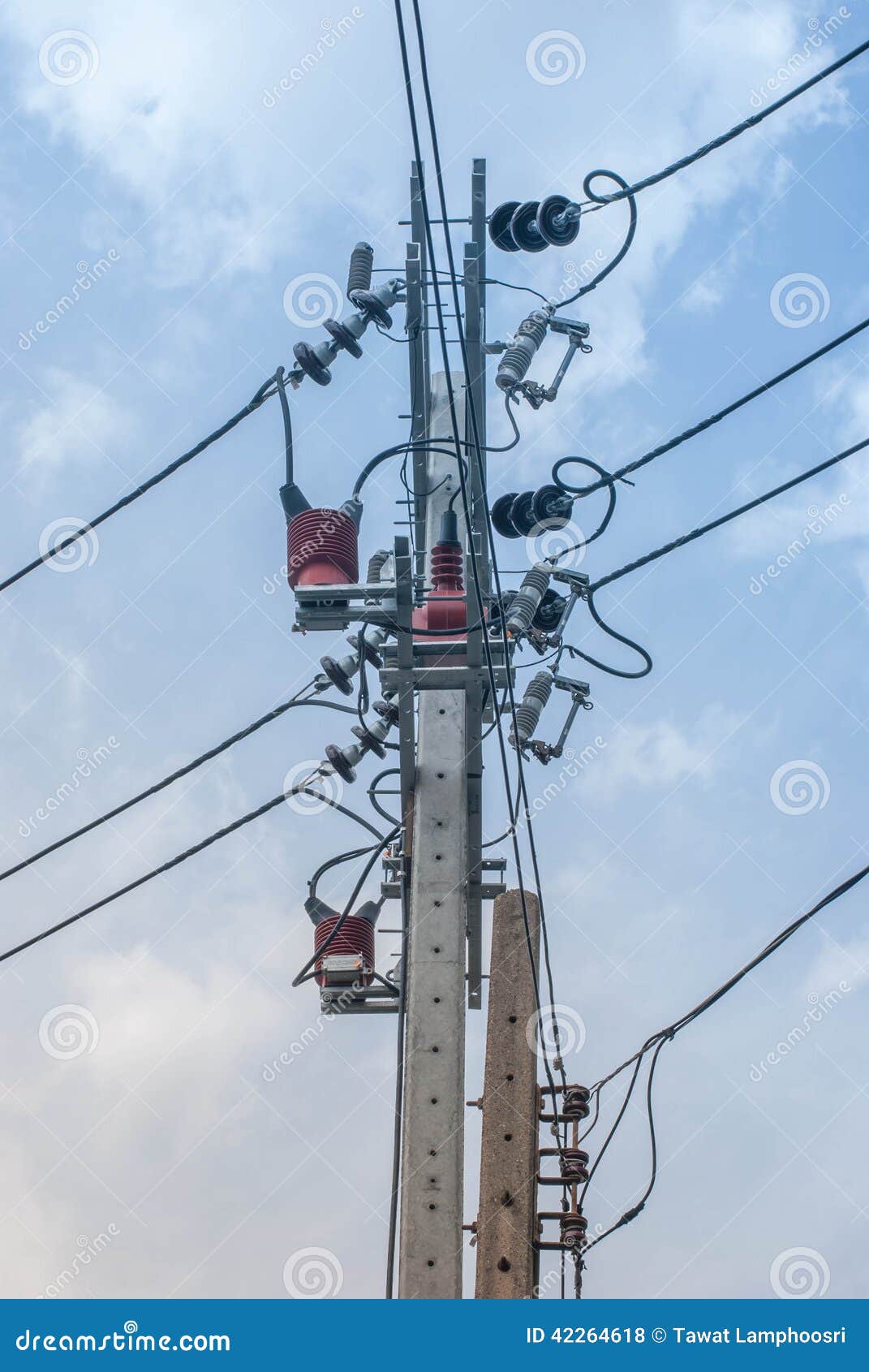 Transformer stock photo. Image of wires, line, electrical - 42264618