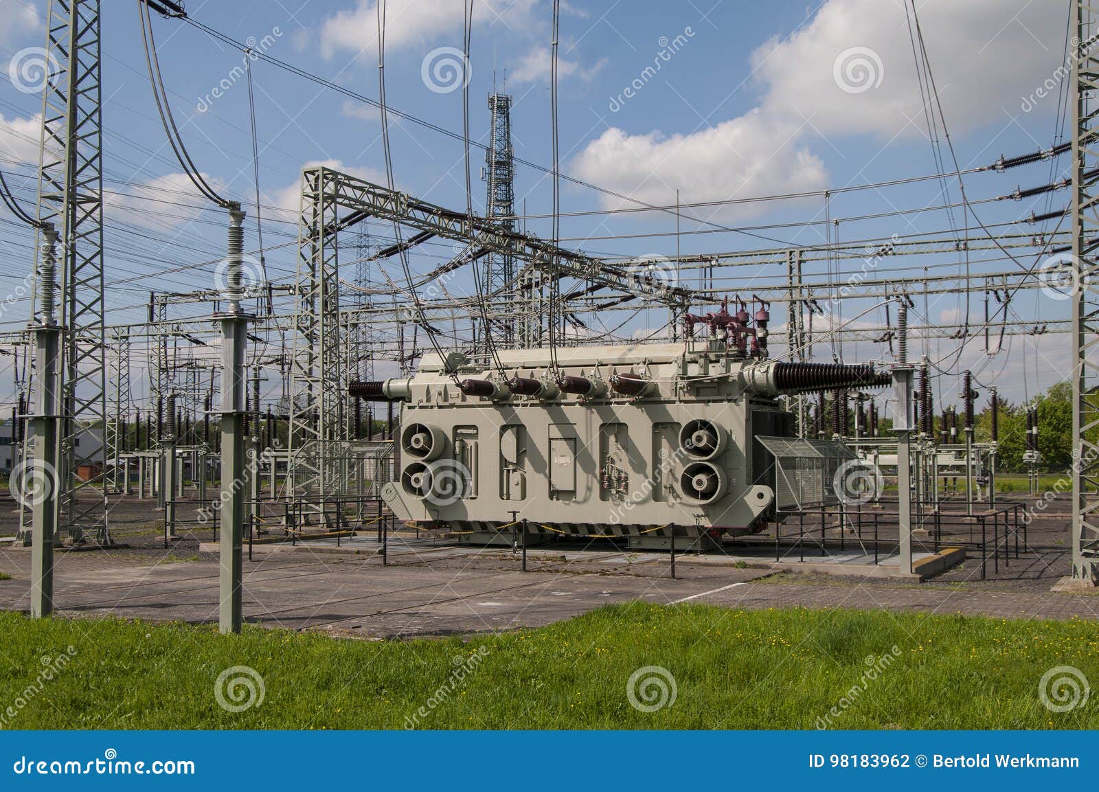 Transformer Station Royalty-Free Stock Image | CartoonDealer.com #15121720
