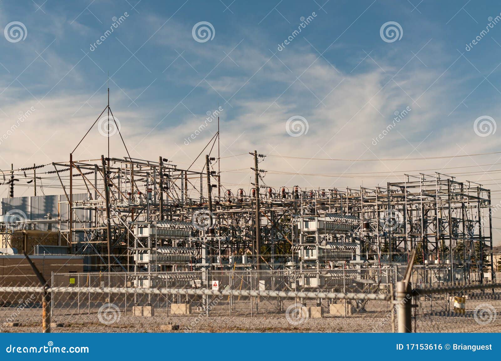 Transformer Station - Electrical Substation Stock Photo - Image of grid ...