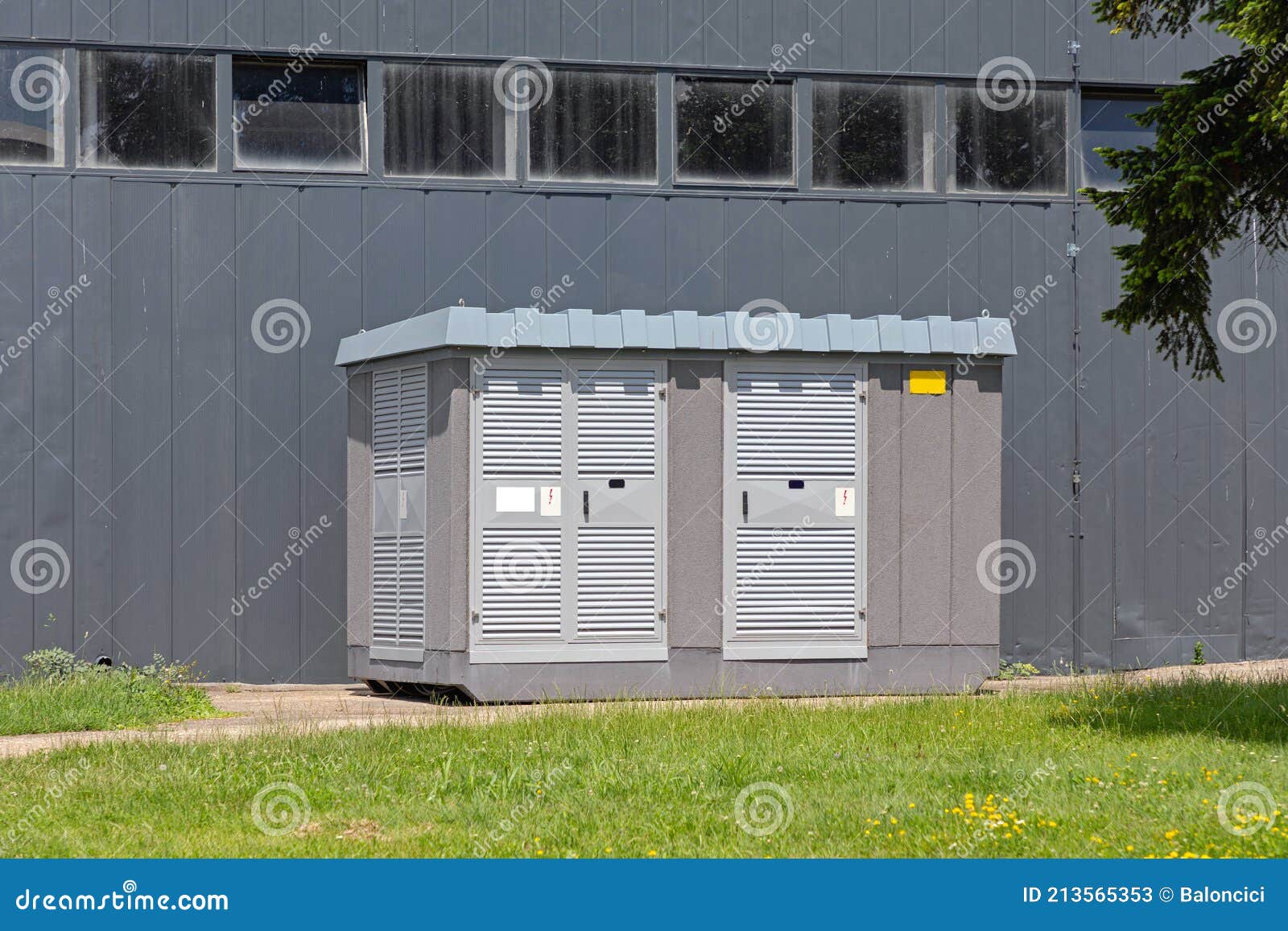 Transformer Substation stock image. Image of equipment - 213565353
