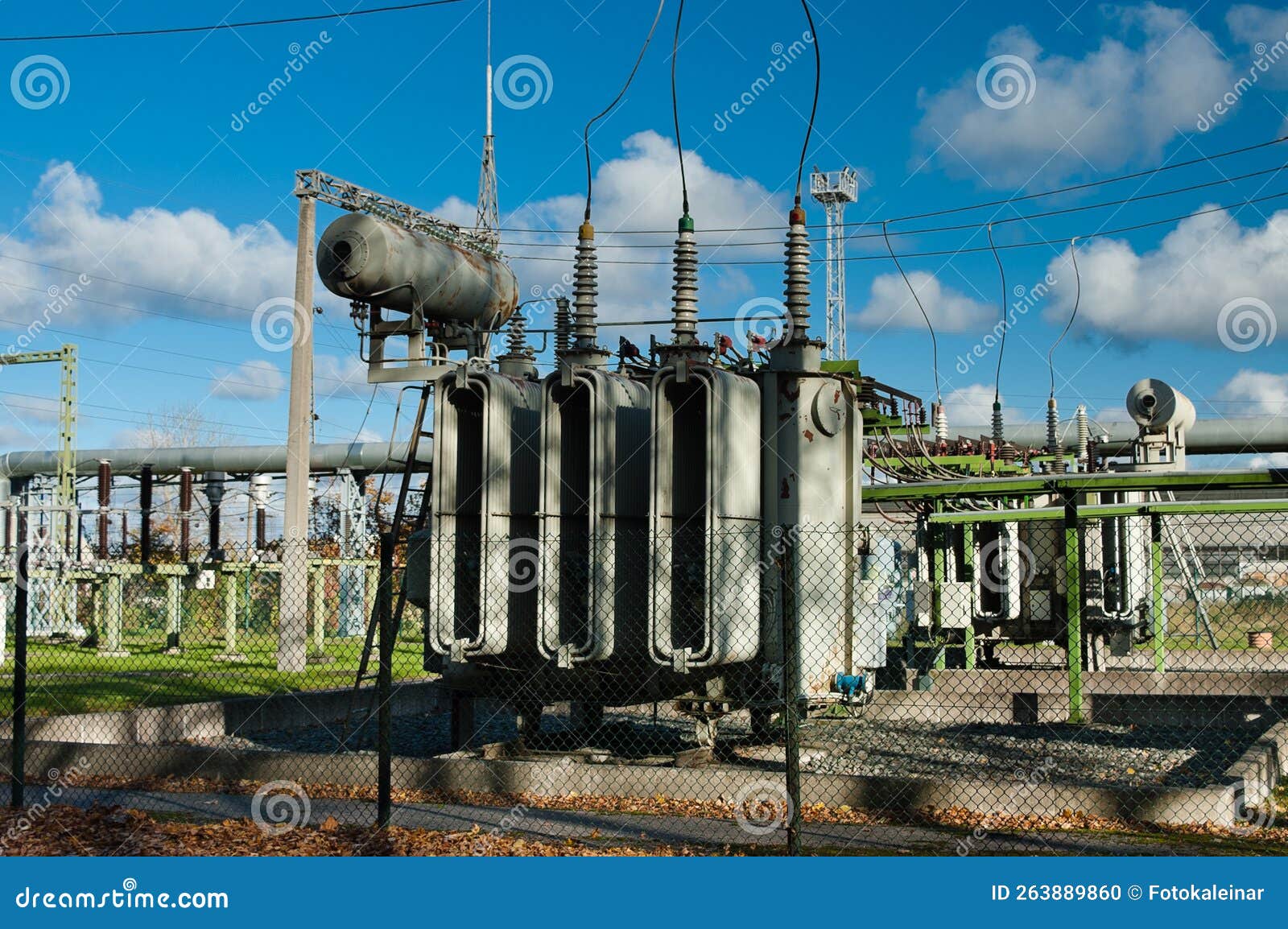Transformer Substation, in the Photo Substation Elements in the ...
