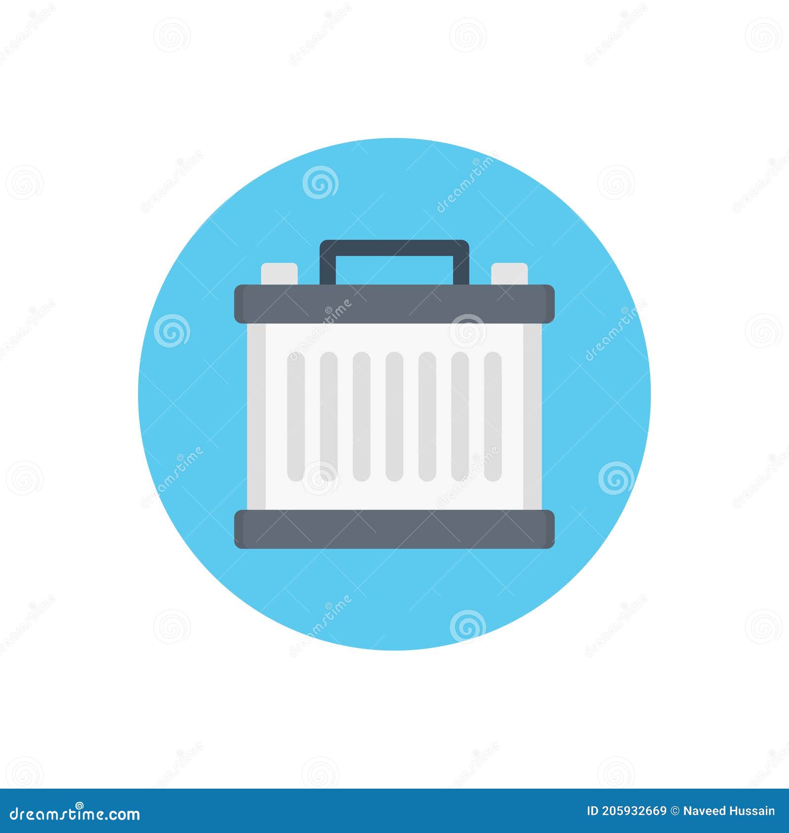 Transformer Vector Flat Colour Icon Stock Vector - Illustration of ...