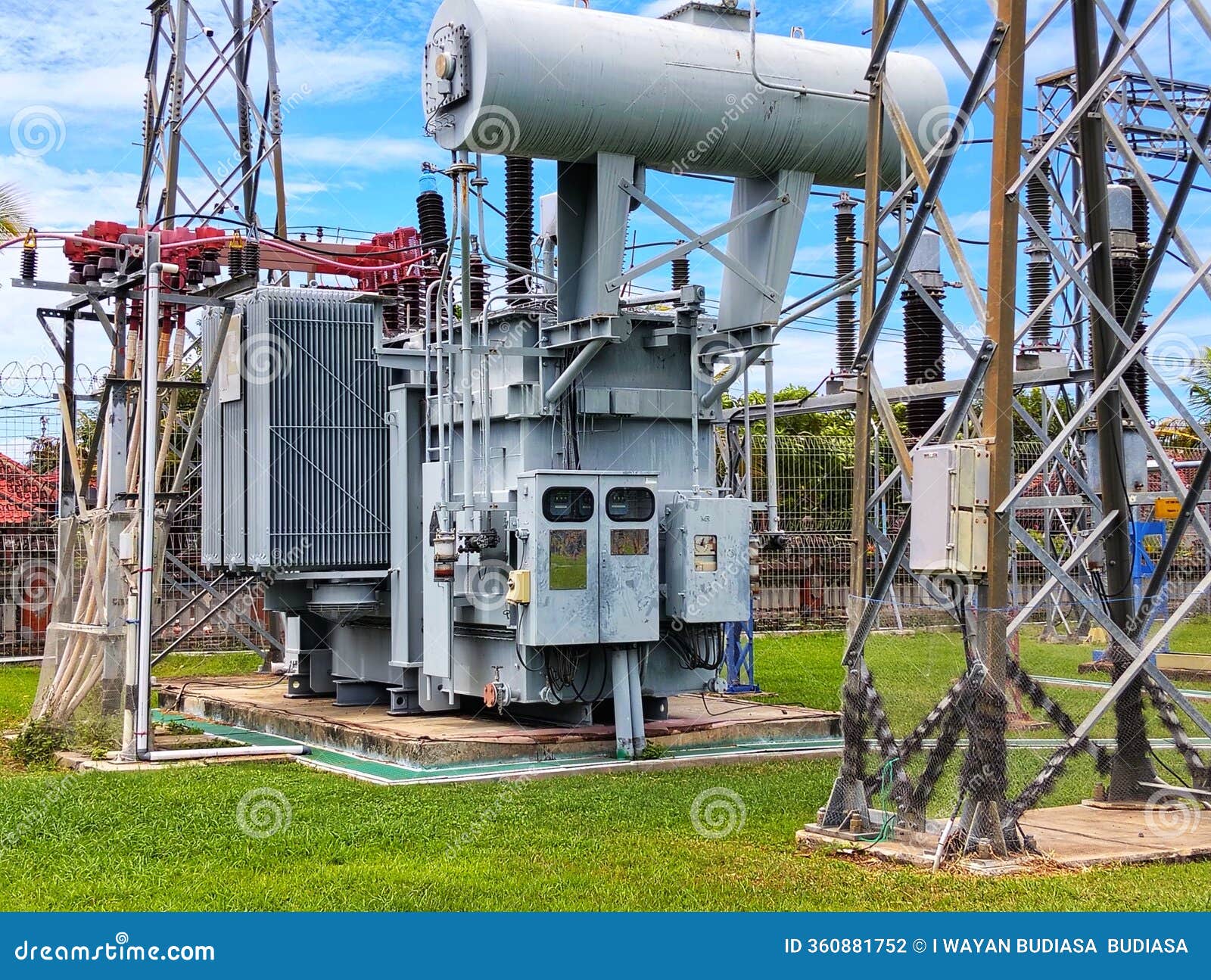 A Transformer with a Very Complicated Electricity Network and ...