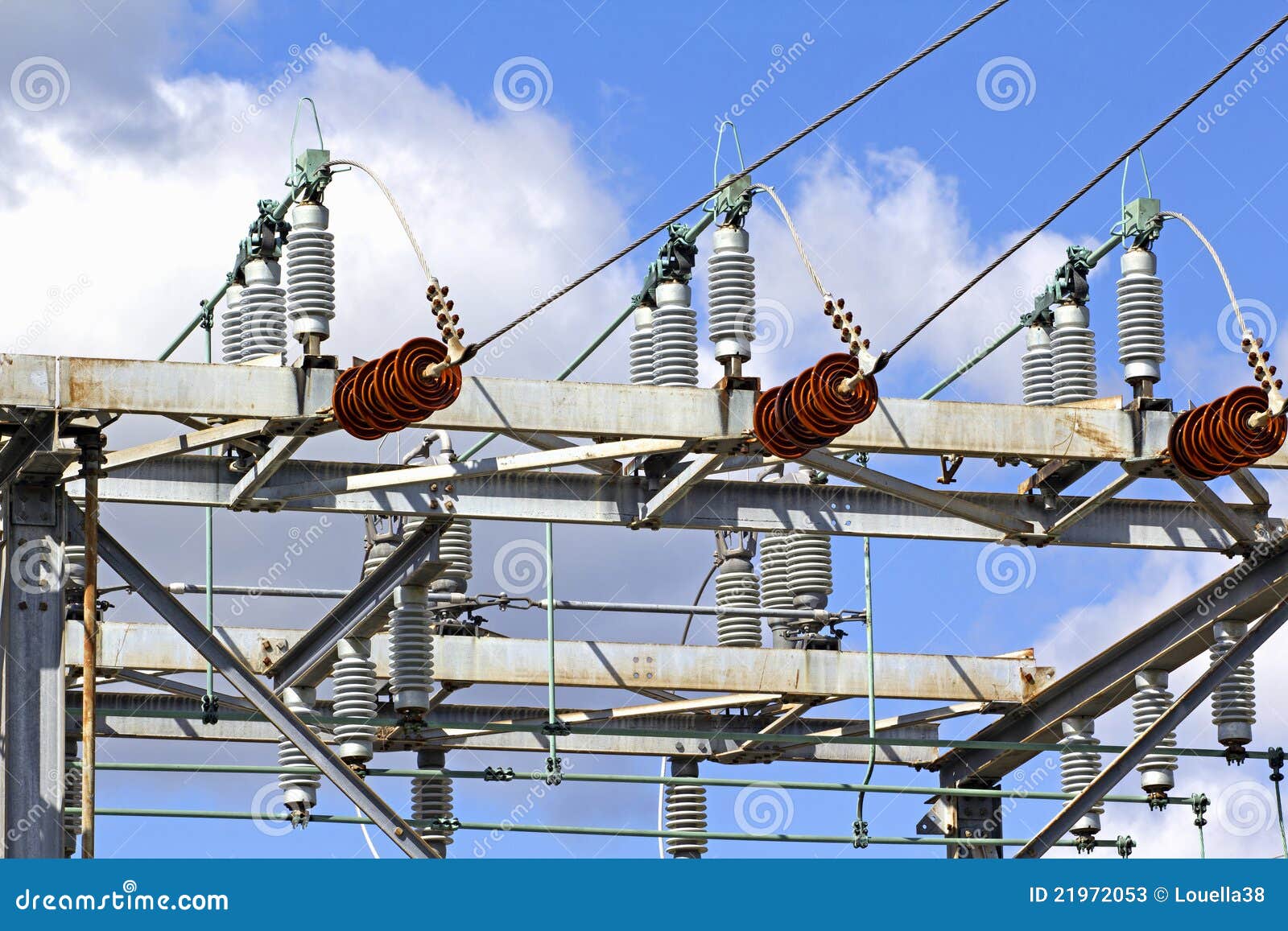 Transformers stock image. Image of clouds, electric, interesting - 21972053