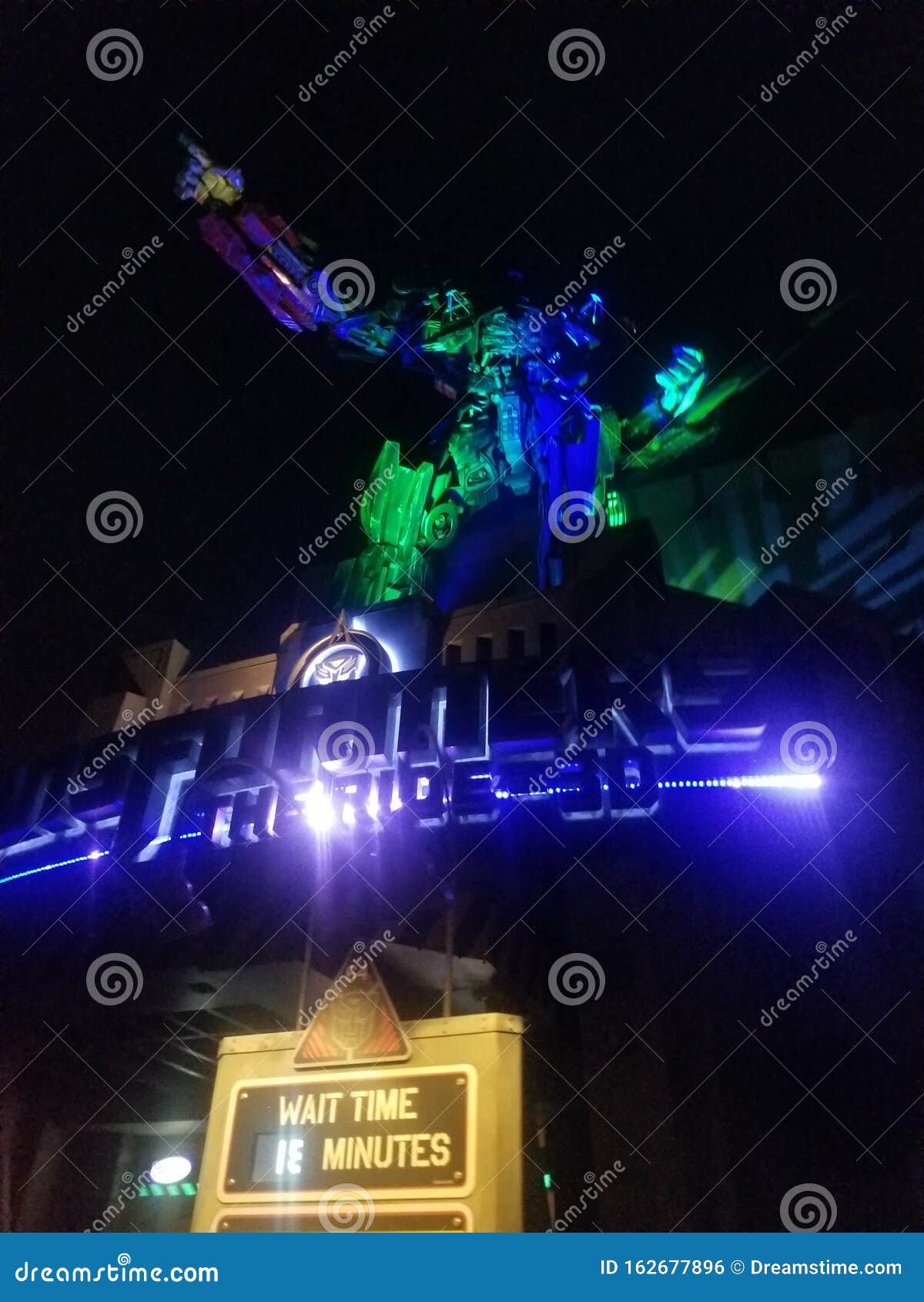 Transformers 3D Ride at Universal Studios Orlando Editorial Photo ...