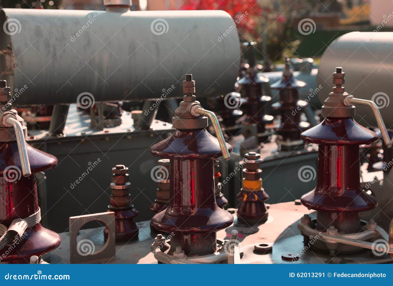 Transformers Obsolete And Broken Of Electrical Substations Royalty-Free ...