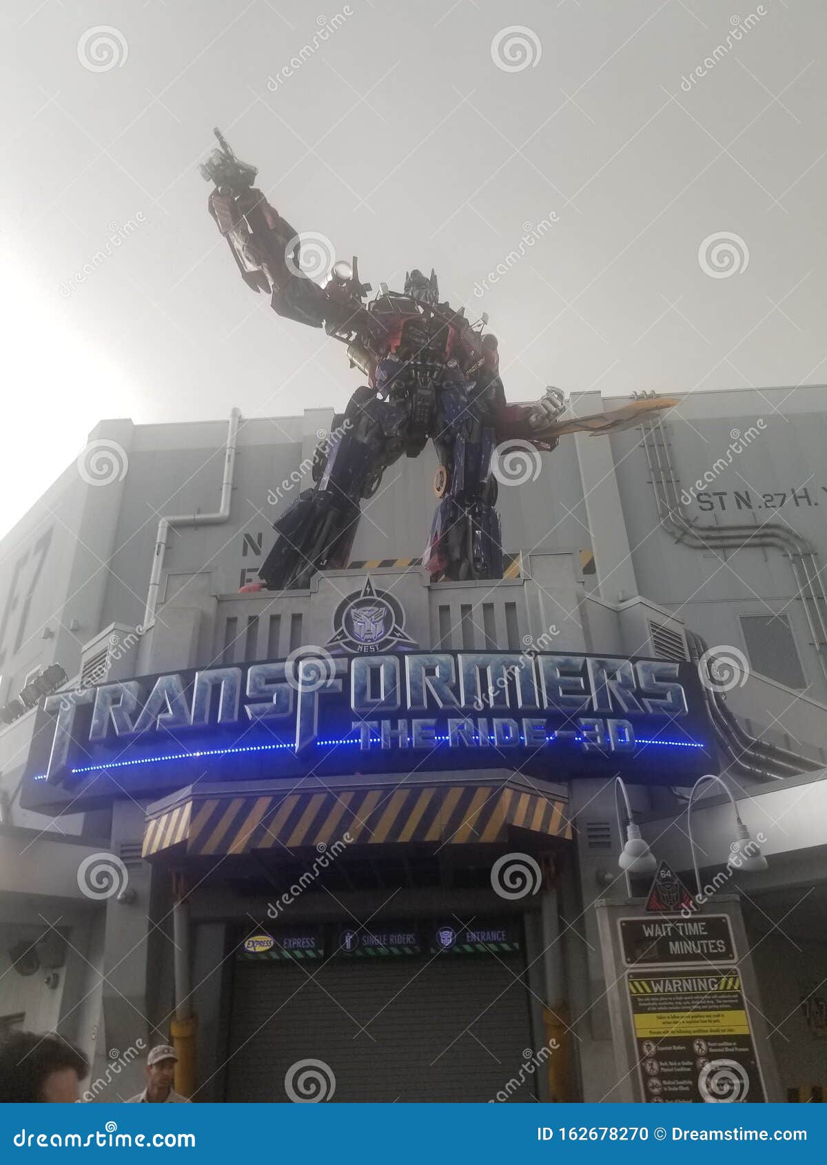 The New Transformers 3D Ride At Universal Studios Florida Editorial ...