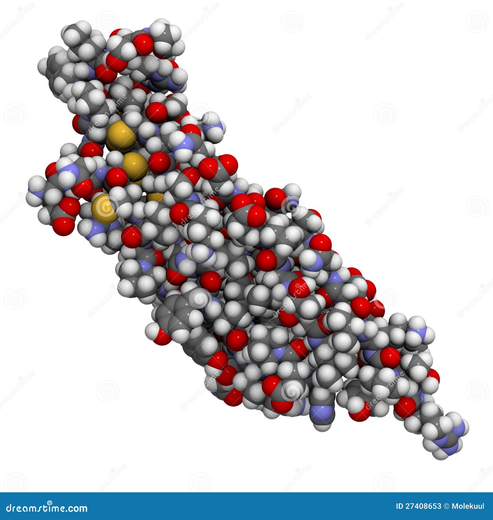 Transforming Growth Factor Beta (TGFB) Molecule Stock Image ...