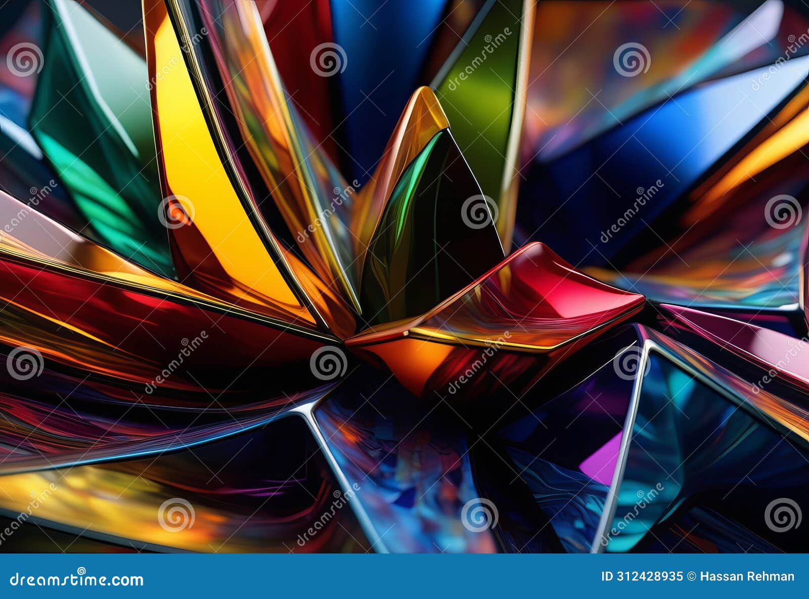 Transforming Spaces with Dynamic Color and Light Stock Illustration ...