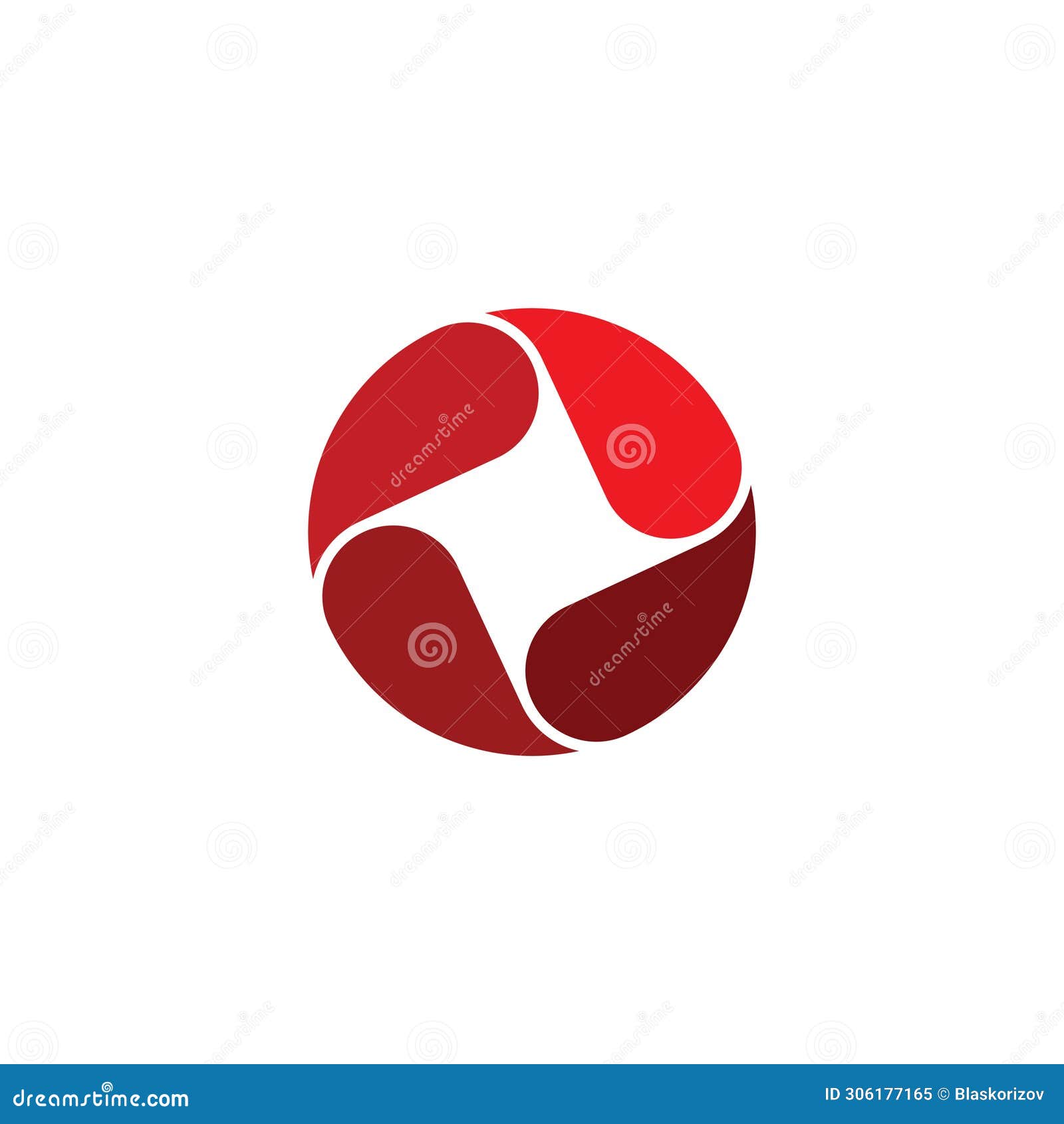 Transfusion Blood Drop Circle Logo Vector Icon Stock Vector ...