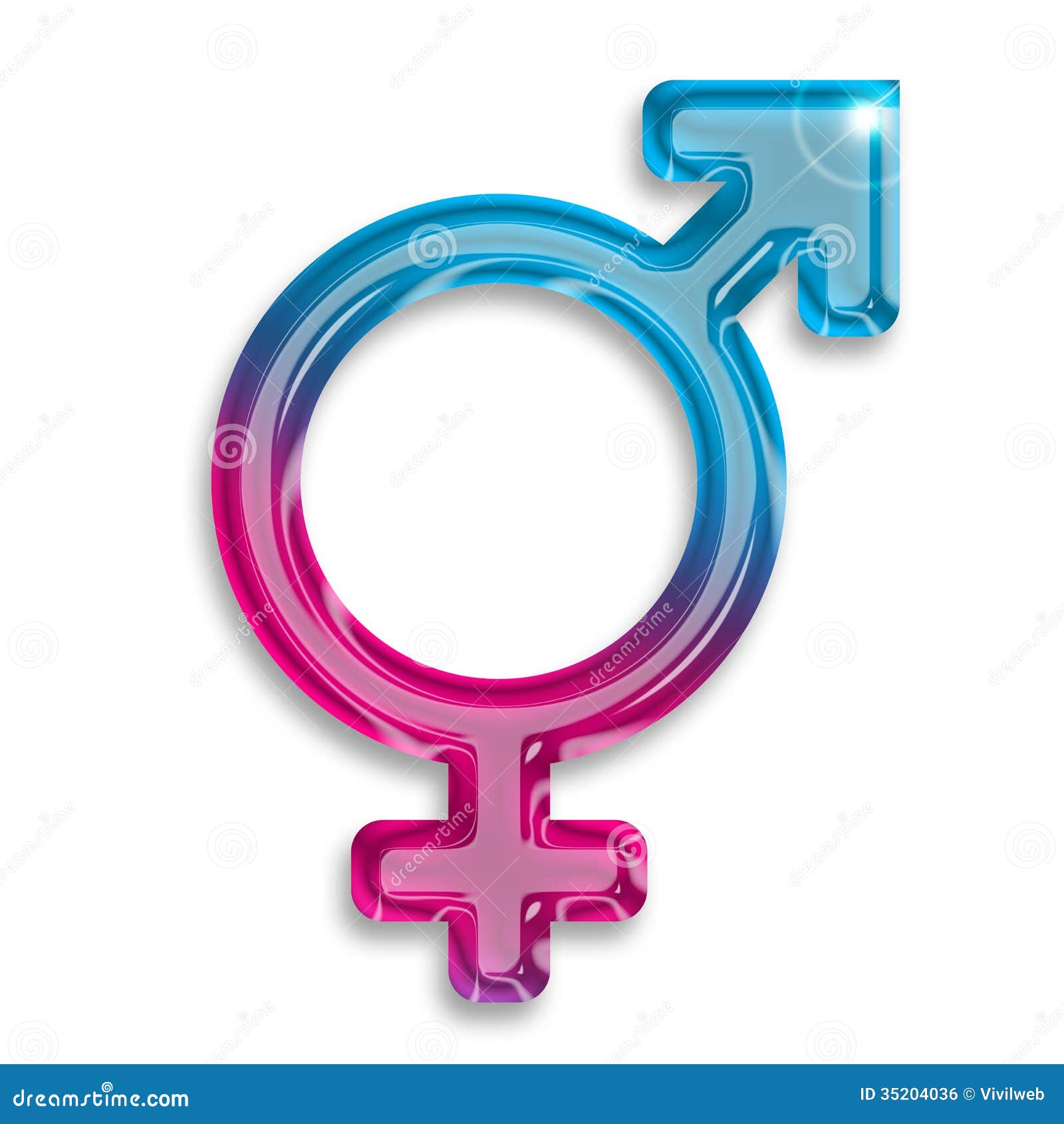 Transgender Identity Symbol Stock Illustration - Illustration of ...