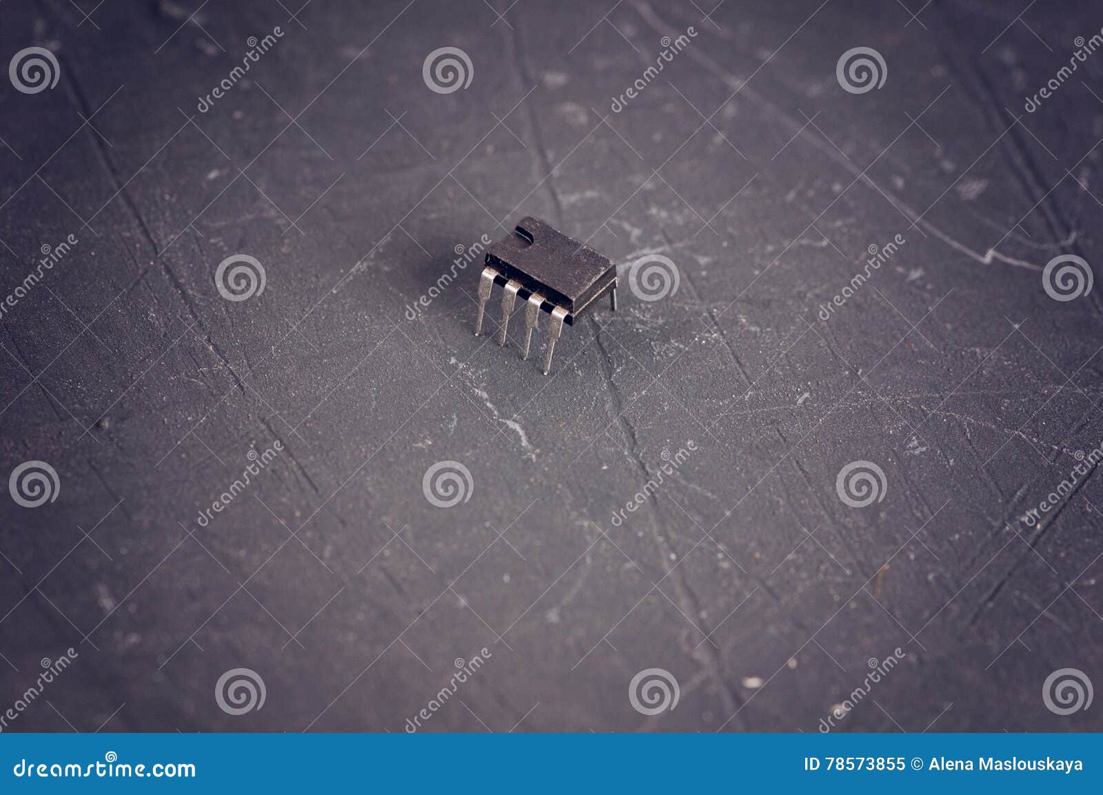 Transistor Close-up on a Stone Worktop Stock Image - Image of digital ...
