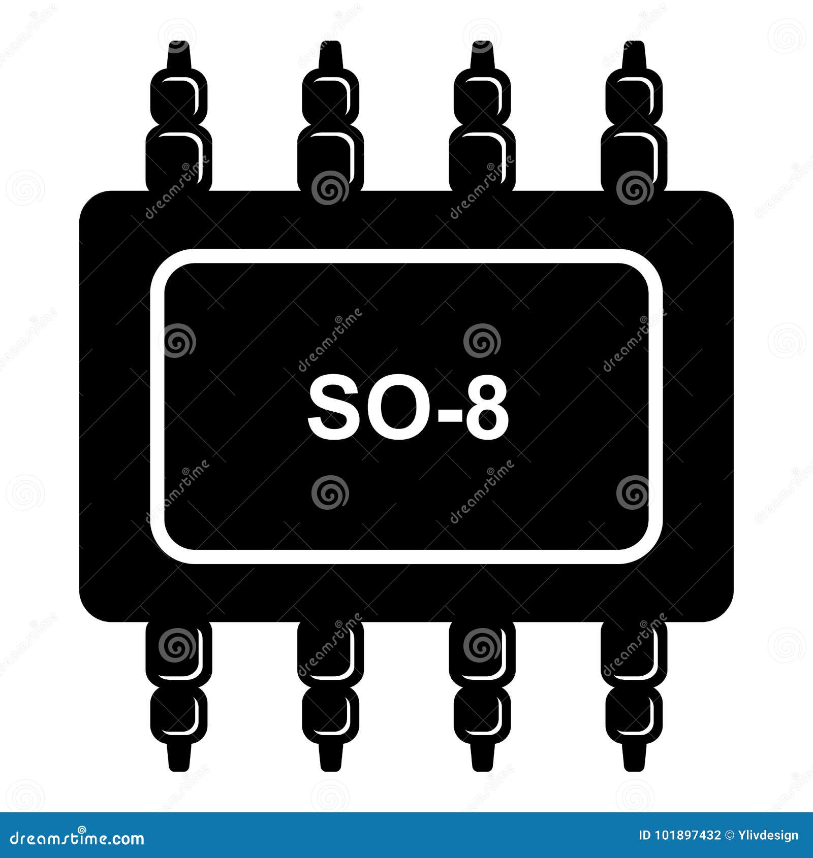 Transistor Microchip Icon, Simple Black Style Stock Vector ... Transistor Microchip Icon, Simple Black Style Stock Vector ...