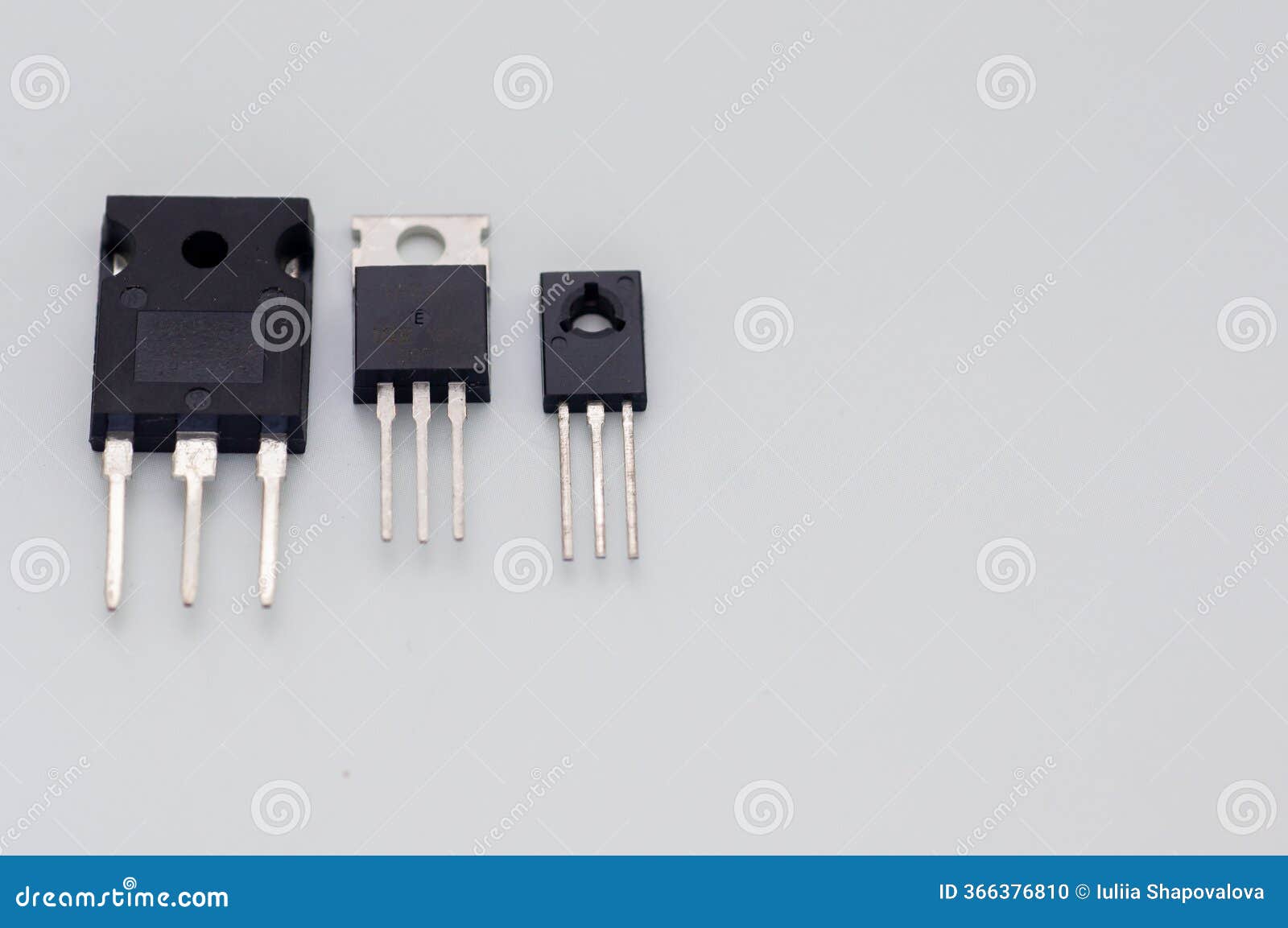 Transistor (NPN Or PNP) On A White Background Royalty-Free Stock Photo ...