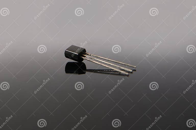 Transistor, One of the Semiconductor Elements Stock Image - Image of ...