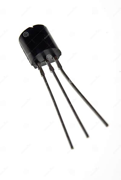 Transistor in plastic stock image. Image of close, electronic - 12998365