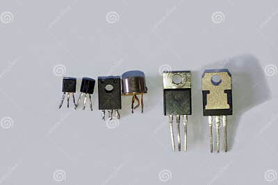 Transistor types stock photo. Image of power, triac - 286173622