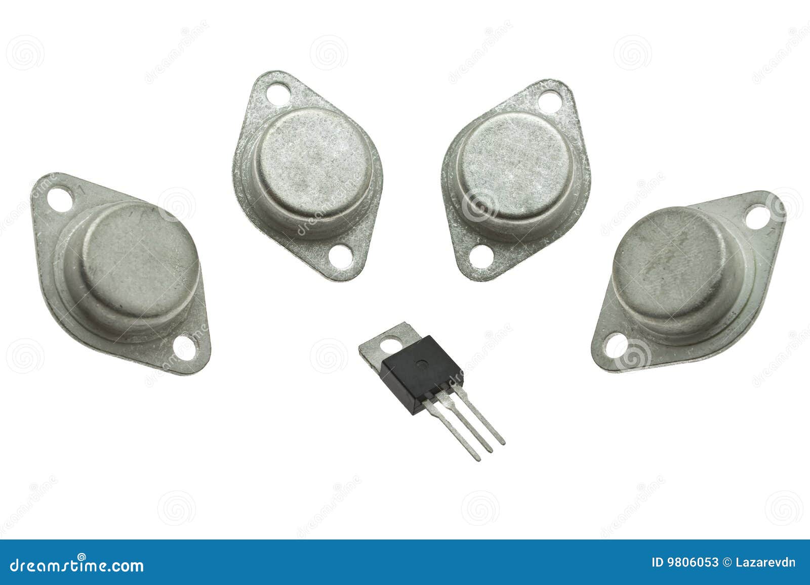 Transistors stock image. Image of printed, modern, parts - 9806053