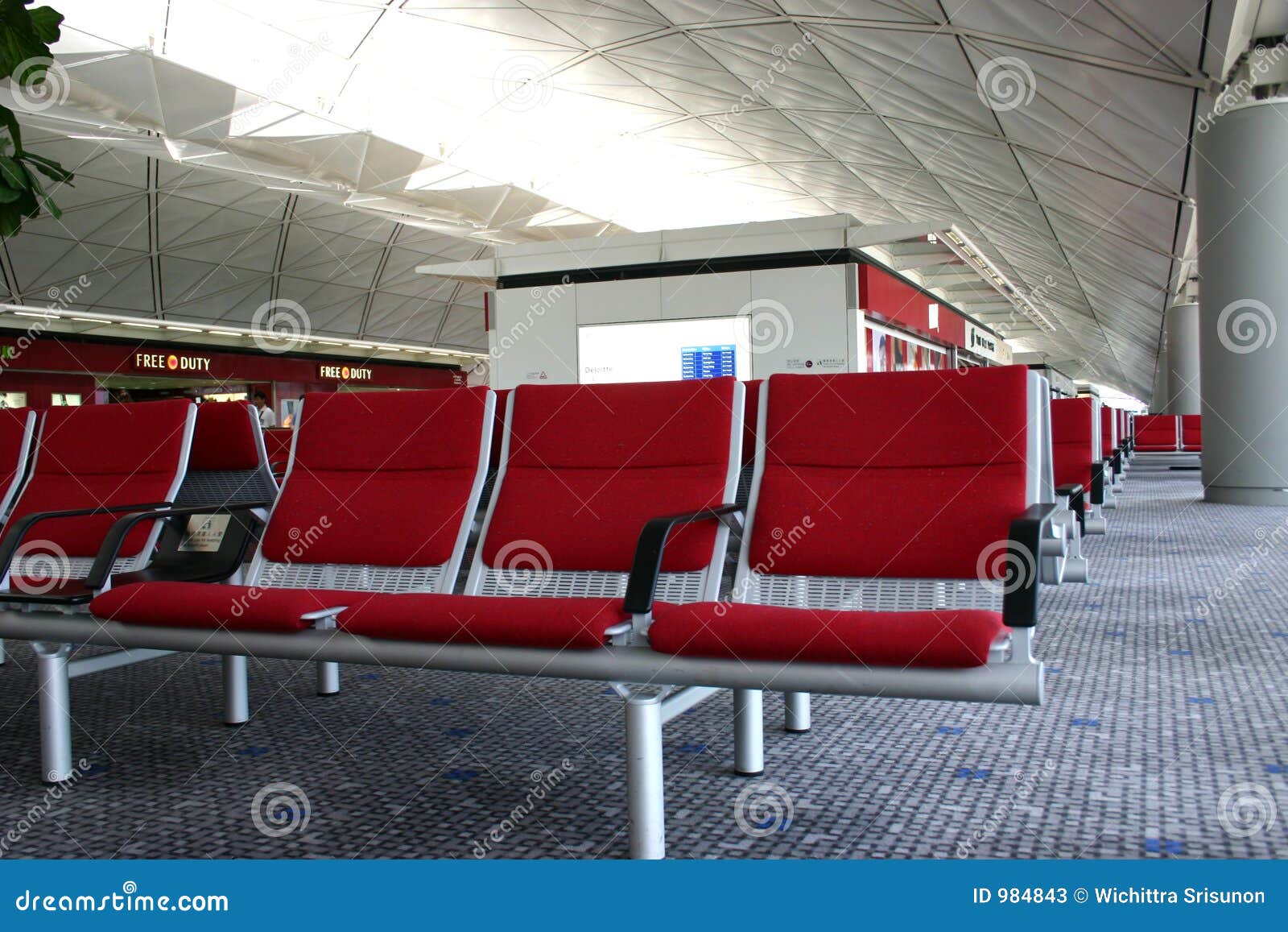 TRANSIT LOBBY 1 stock image. Image of chair, hong, lobby - 984843